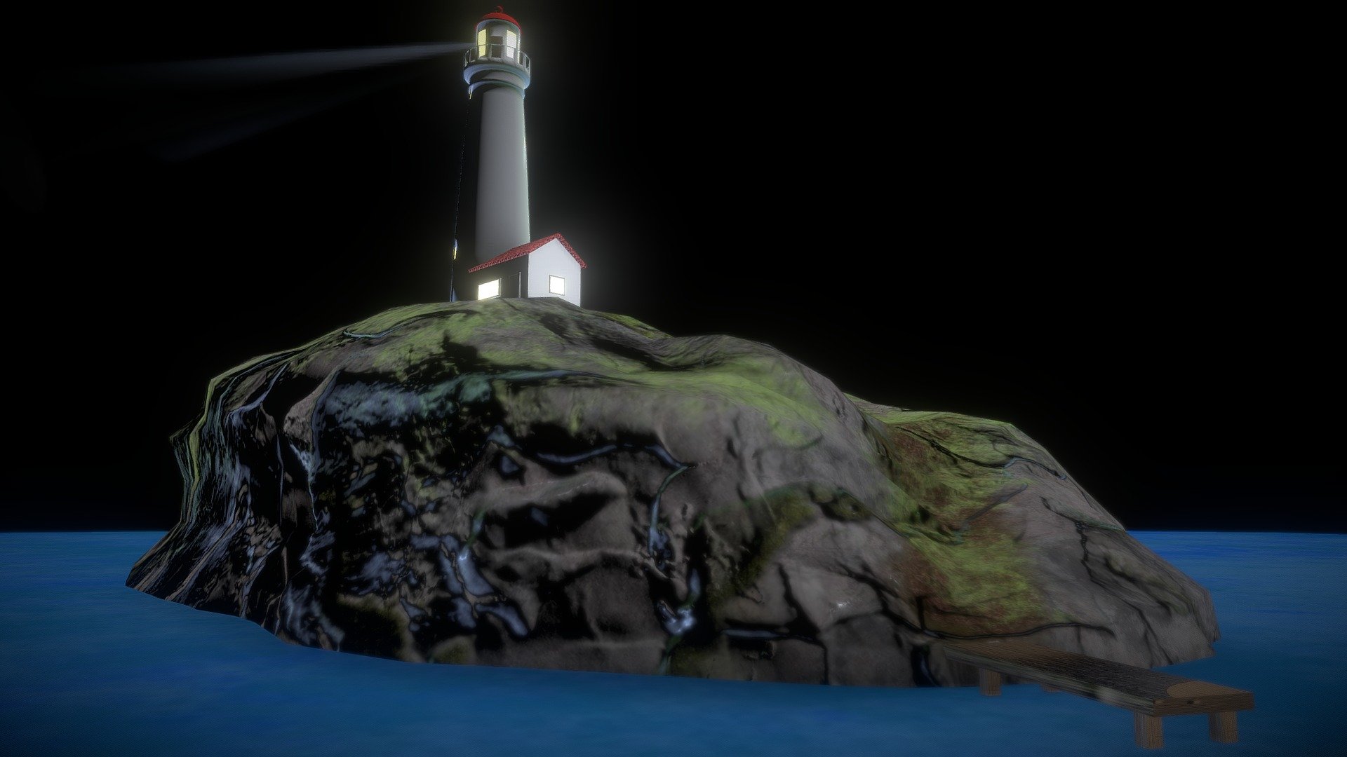 Lighthouse Low Poly (Modelling Challenge) - Download Free 3D model by ...