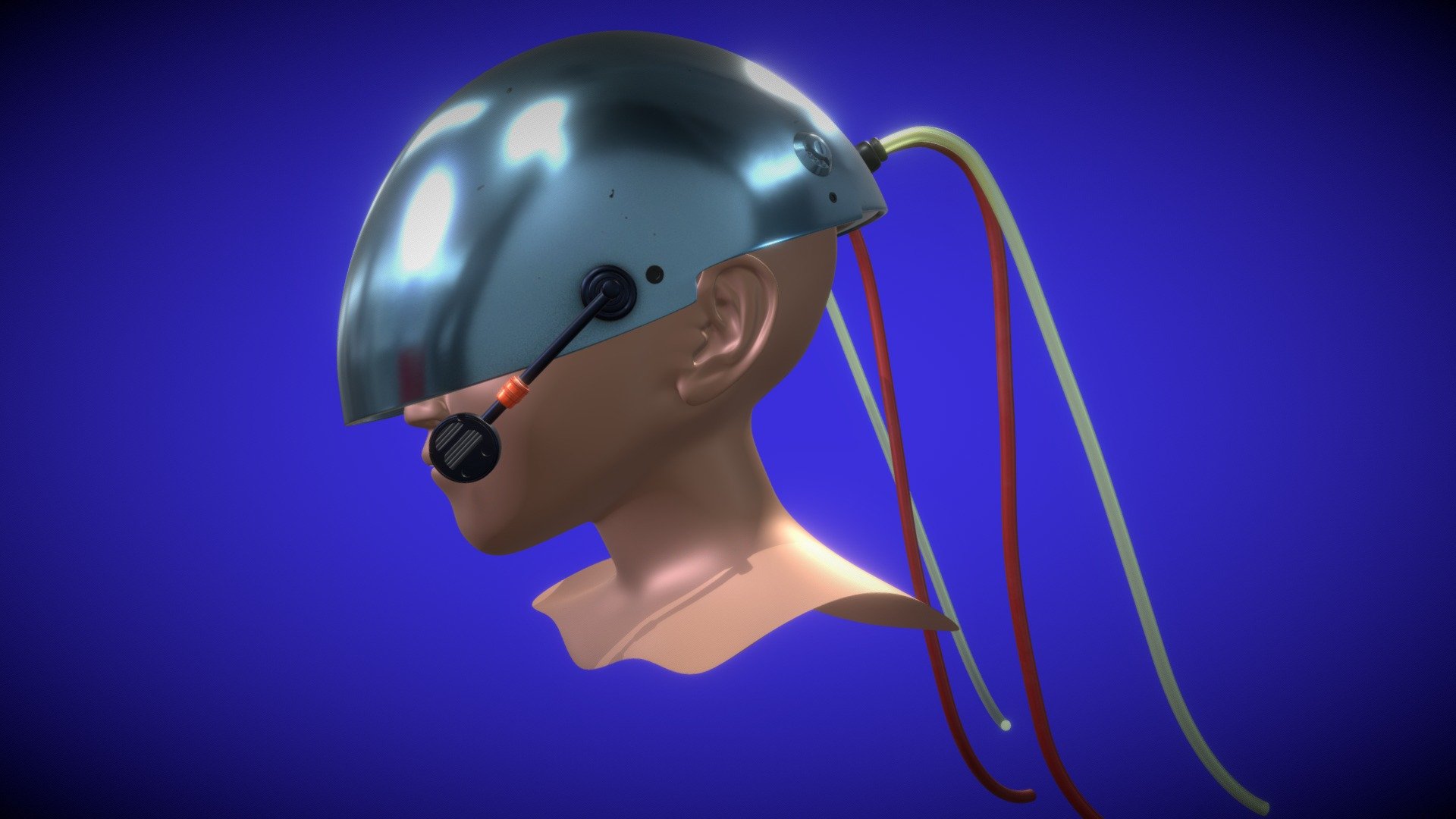 Shell Helmet Silver - Buy Royalty Free 3D model by Eccemania [a3cf10a ...
