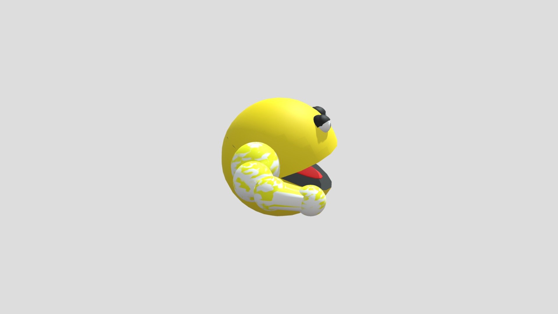 pacman - Download Free 3D model by Sam Tsai (@samtsai) [a3cf2b3 ...