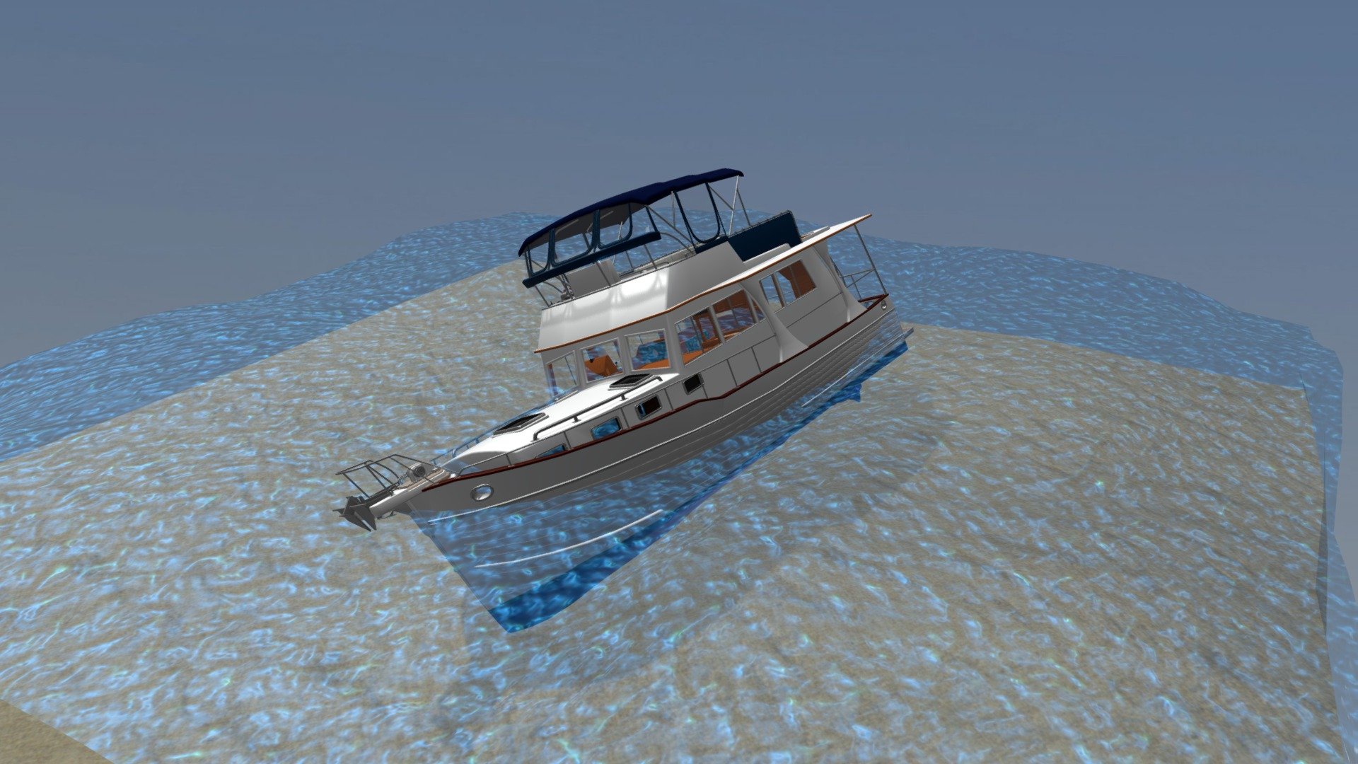 Partially Submerged Boat - 3D model by BoatUS Foundation ...