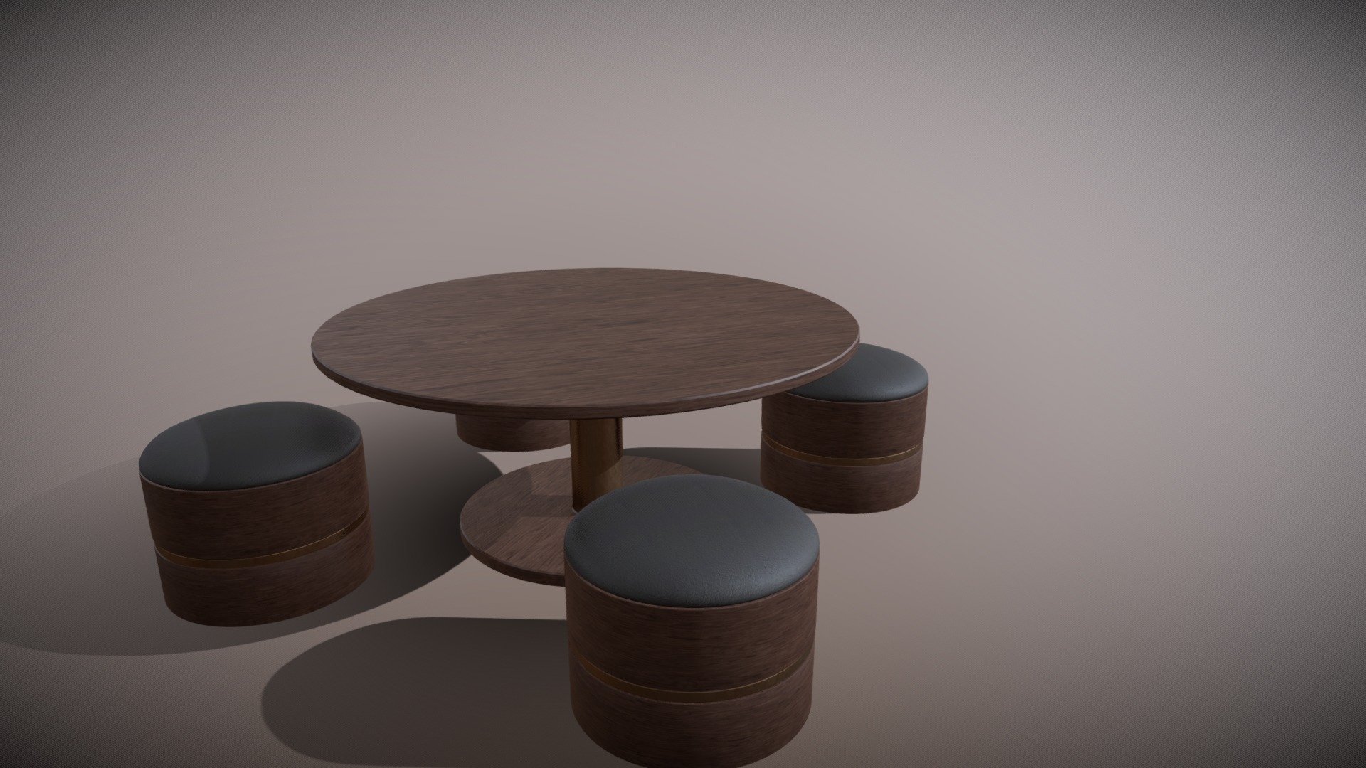 MODERN TABLE SET - Download Free 3D model by LINES171 [a3d1012] - Sketchfab