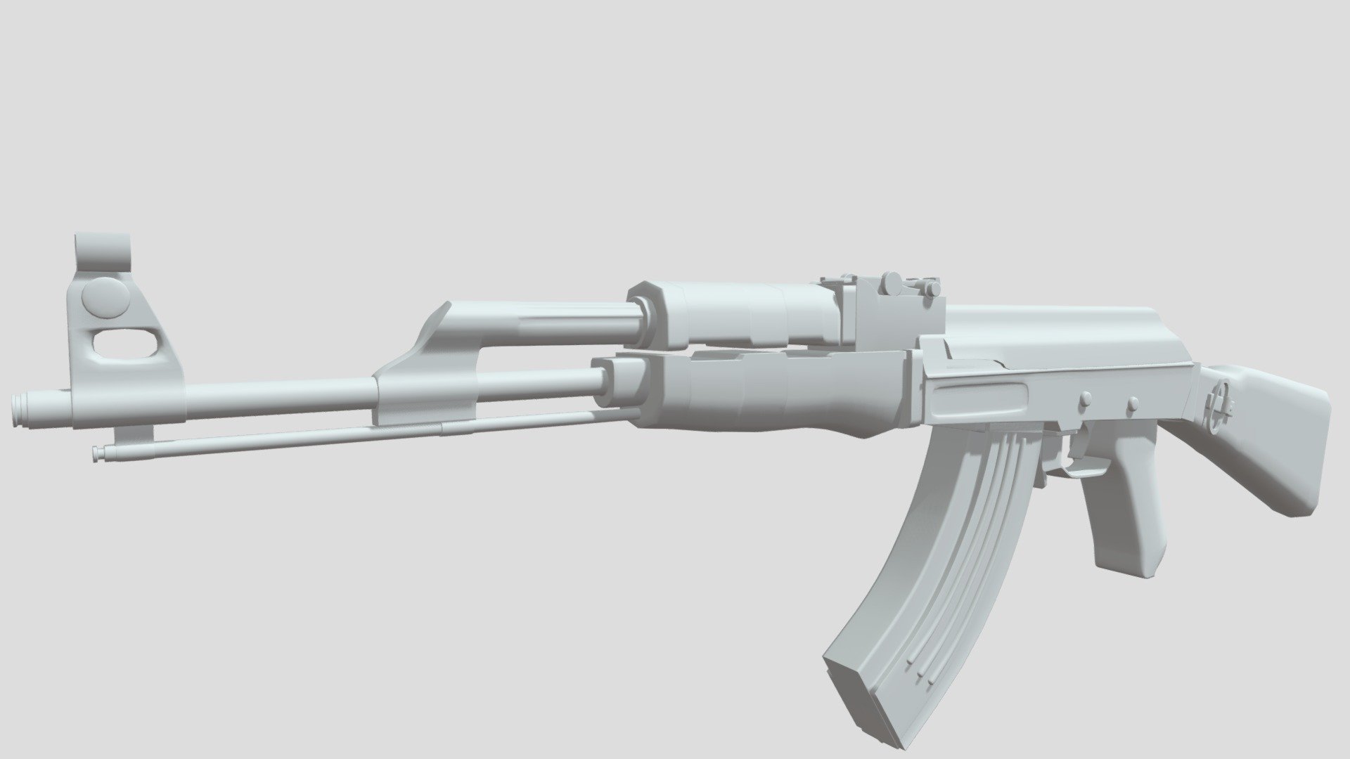 Ak47 - 3D model by MilanDobrita [a3d2b71] - Sketchfab
