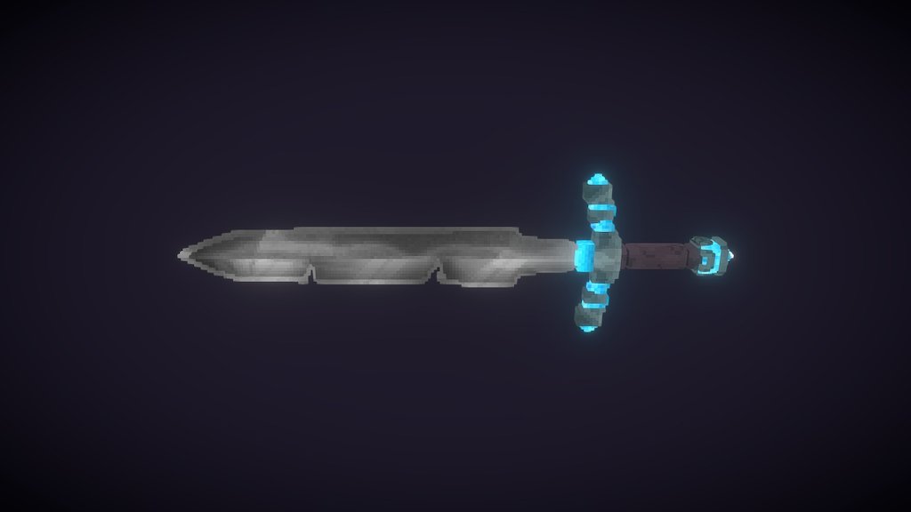 Mystic Sword - variation 1 - 3D model by Blasphemy.xe [a3d3a21] - Sketchfab