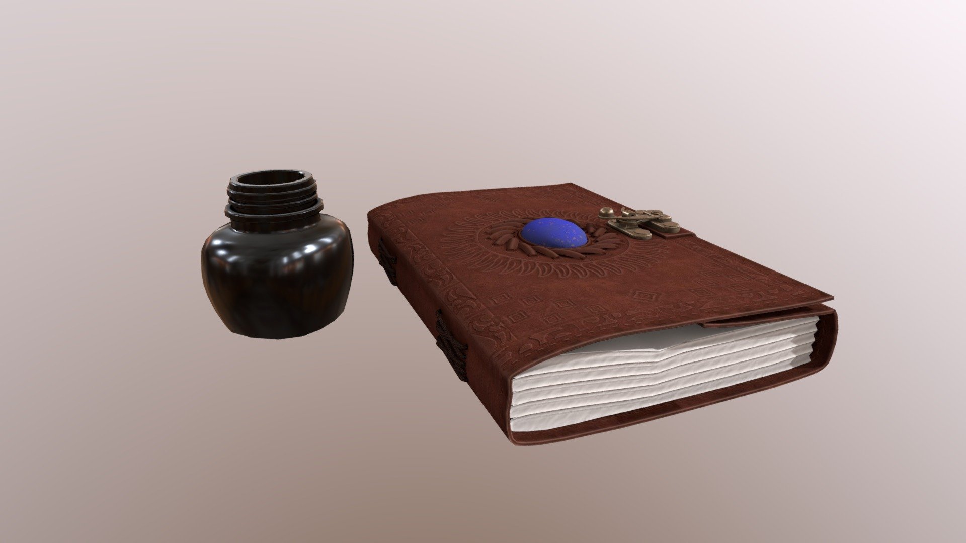 Rustic Journal - 3D model by Walker_Stafford [a3d3c4d] - Sketchfab