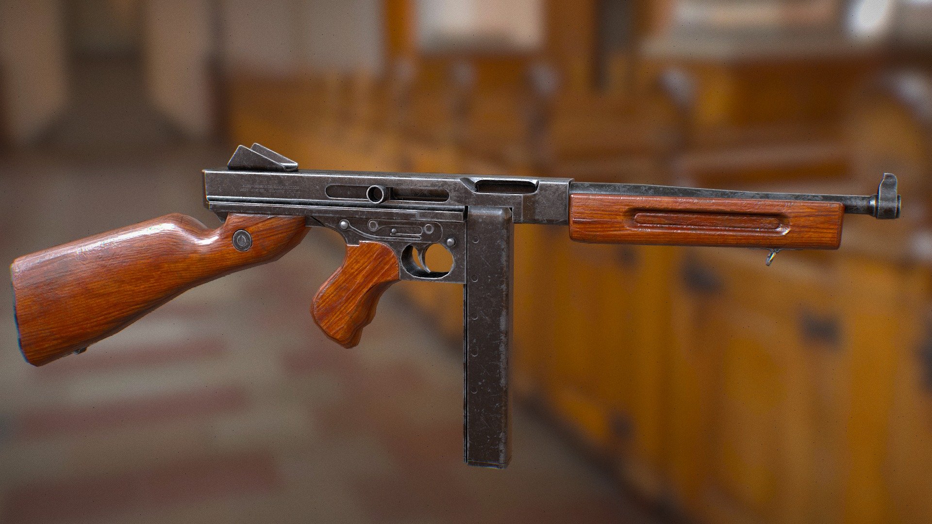 M1A1 - Thompson - 3D model by _yalcinn [a3d3cfc] - Sketchfab