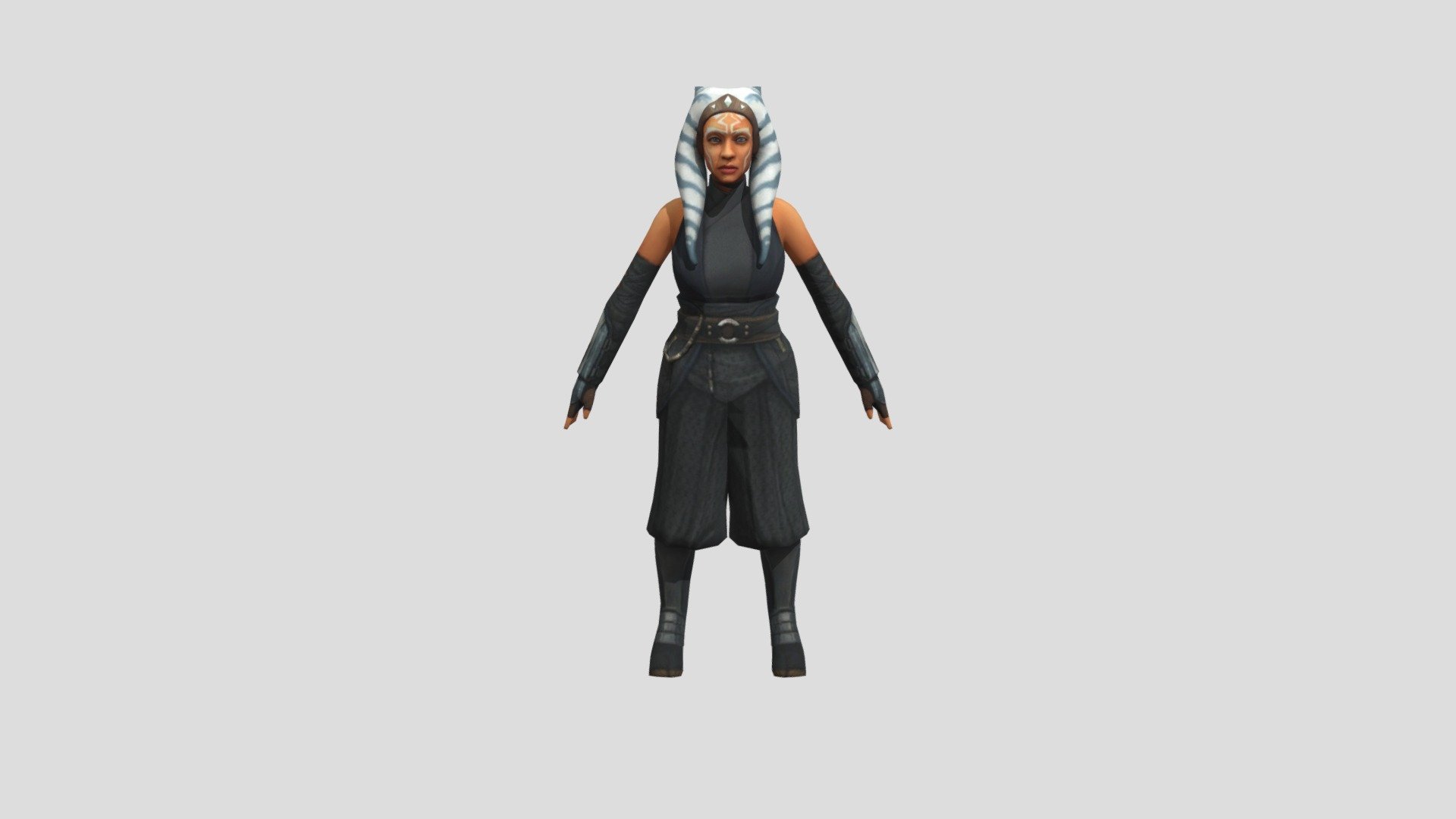 Ahsoka Tano Mandalorian - Download Free 3D model by Star guardian ...