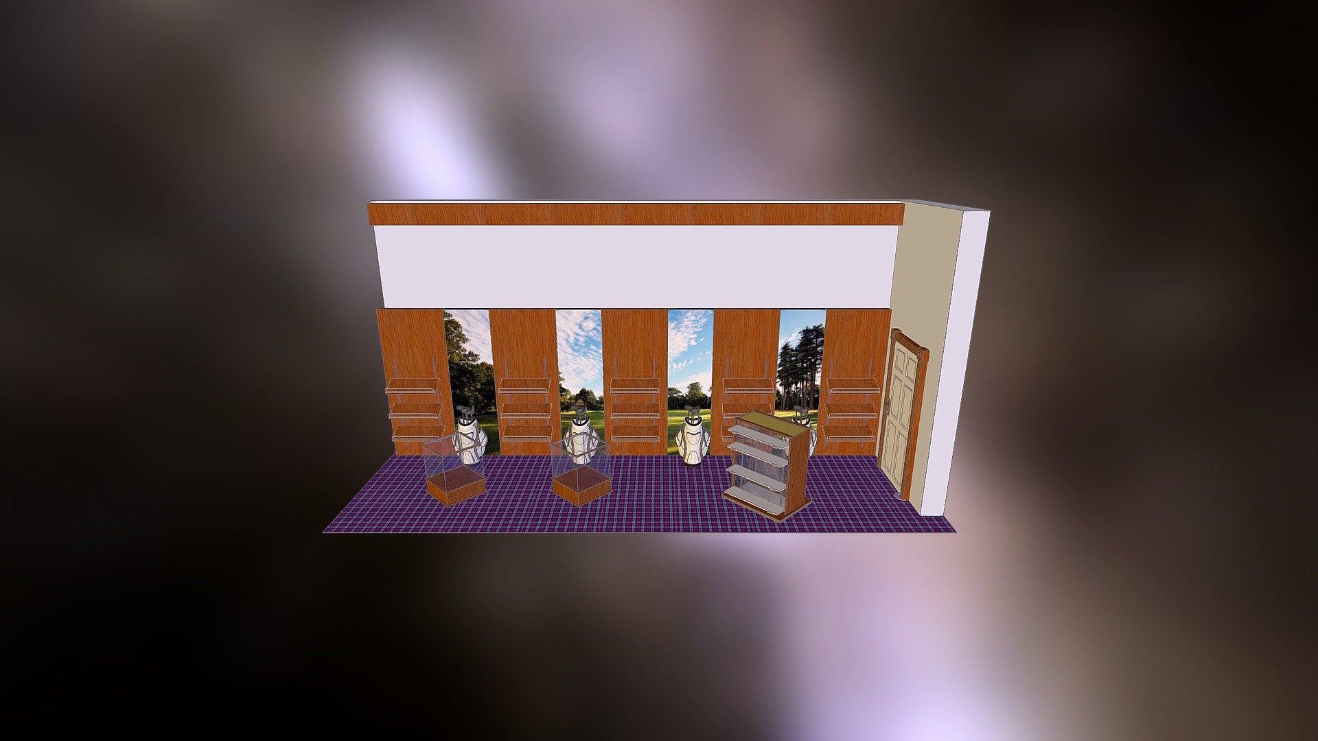 Retail Area - 3D model by inicco [a3d4c4e] - Sketchfab