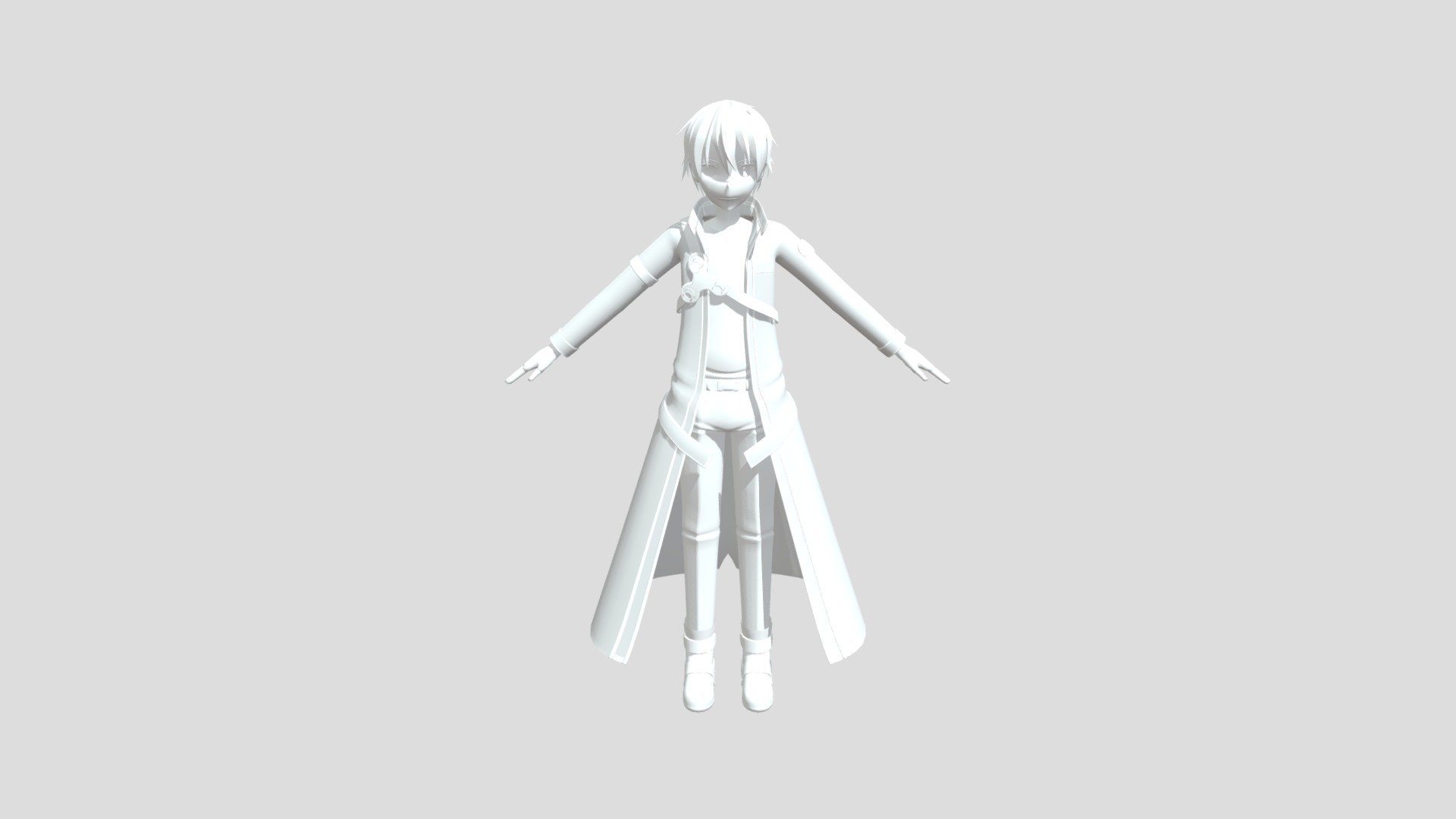 Kirito - 3D model by utidasiyou [a3d5233] - Sketchfab