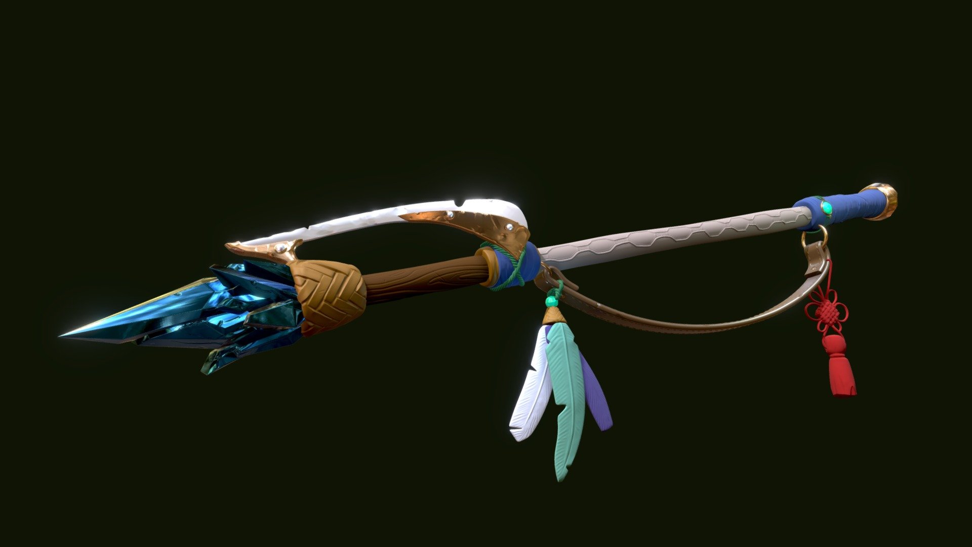 Dragon Rider's Spear - 3D model by r4iny [a3d529c] - Sketchfab