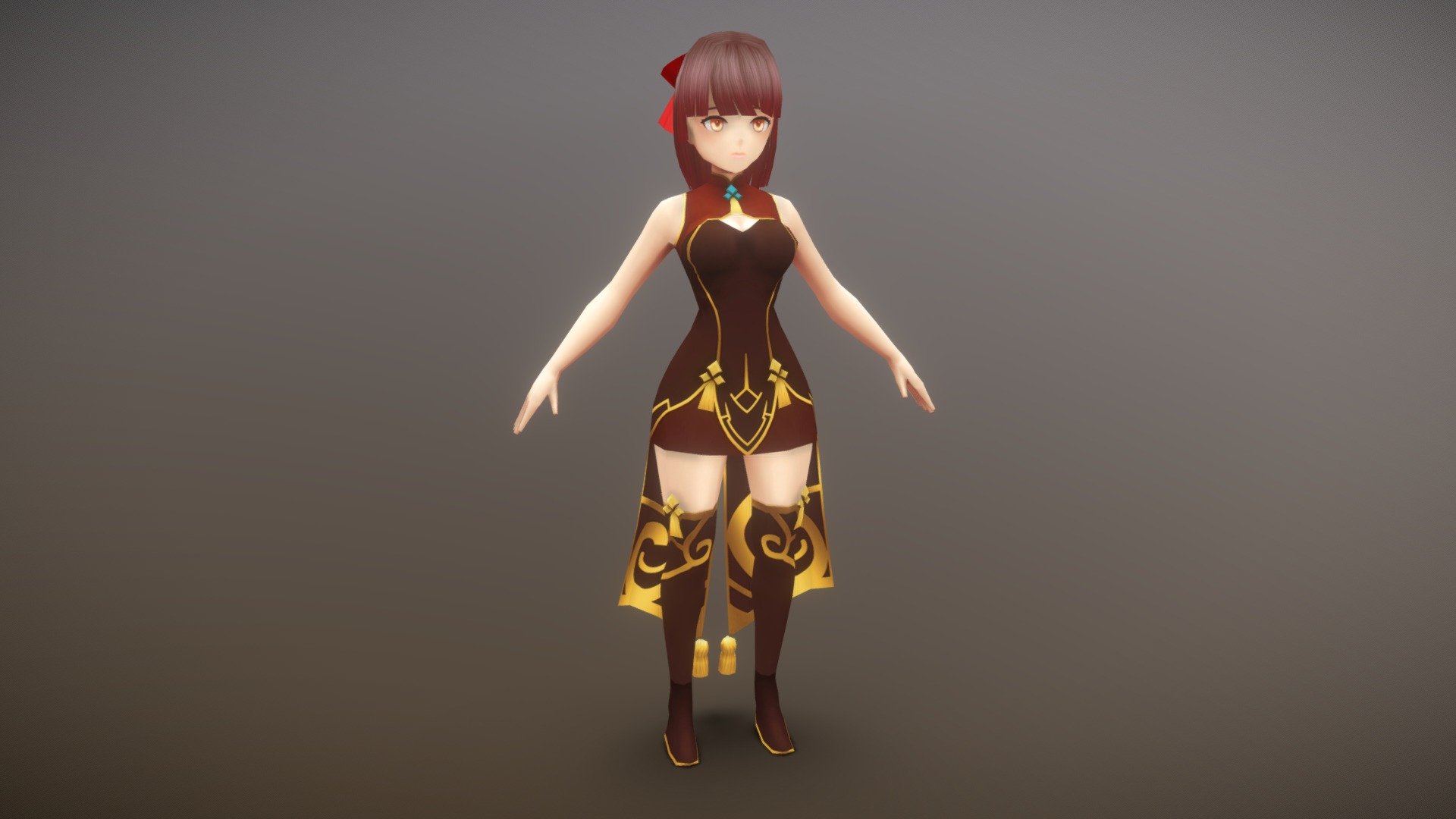 Female Character(No rig) - Buy Royalty Free 3D model by sujirour ...