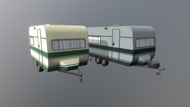 Mobile-homes 3D models - Sketchfab