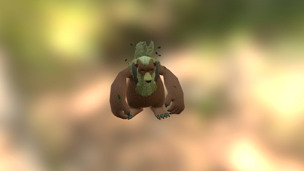 bear-game character - 3D model by akysarne [a3d835a] - Sketchfab