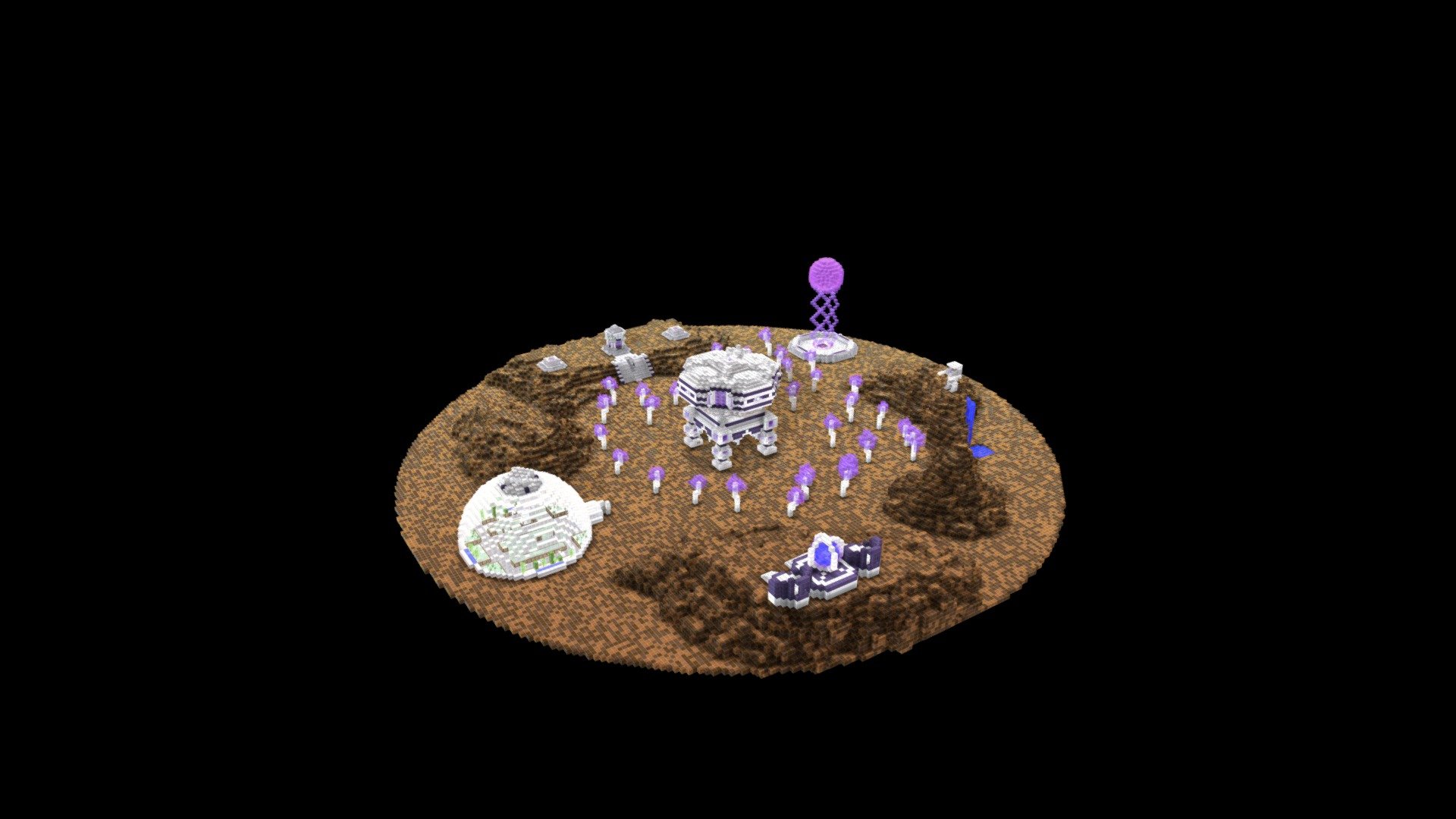 KitPvP | DARK END | Minigame Map - Download Free 3D model by ...
