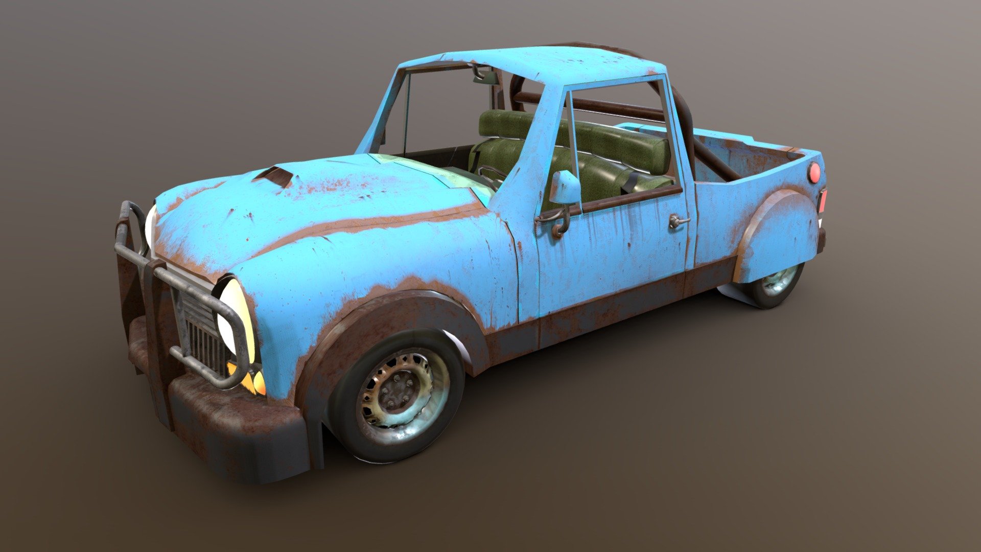 RustBucketTruck_2 - 3D model by ntwright1 [a3d9236] - Sketchfab