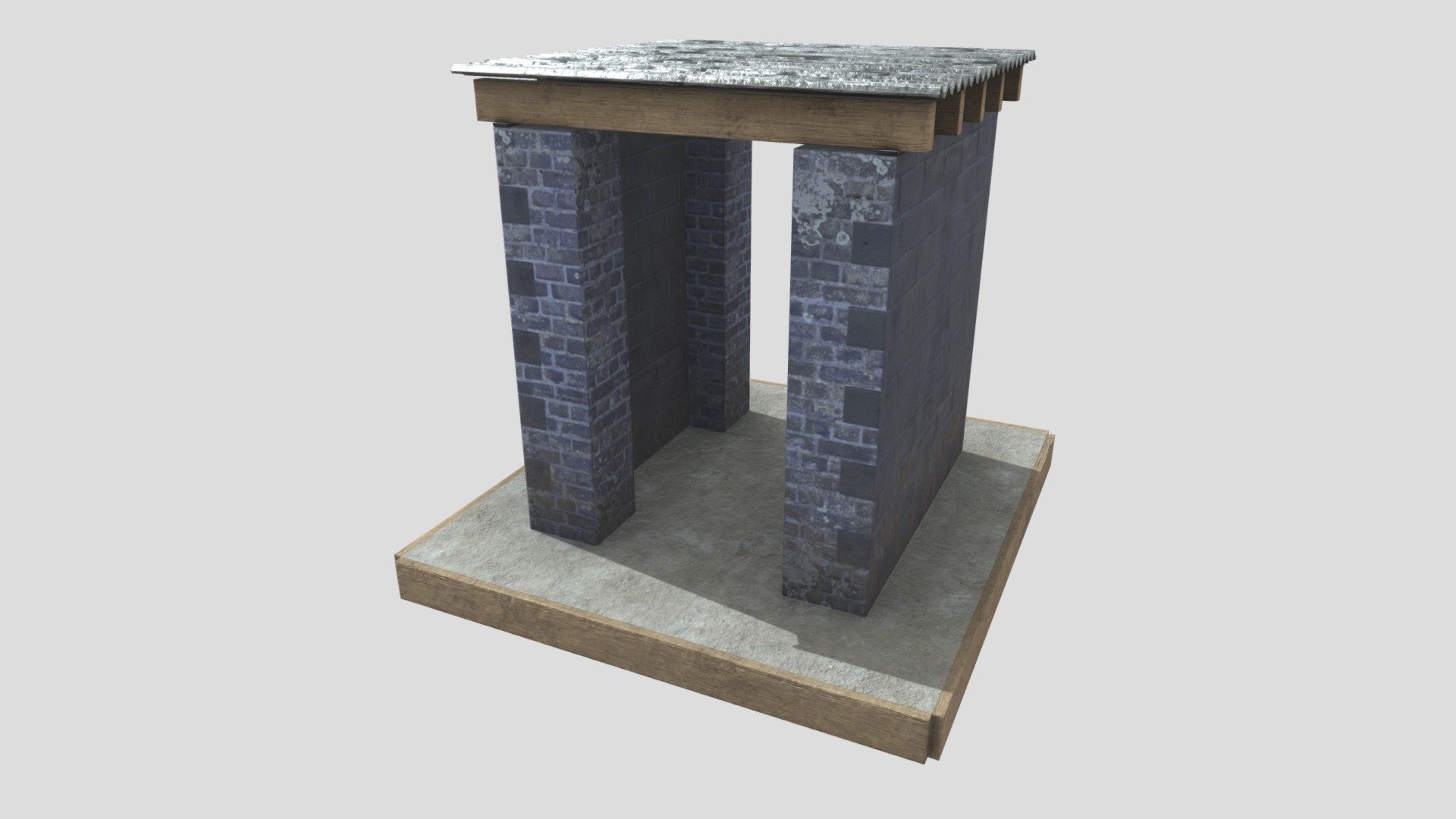 Wood Storage Area - 3D model by mjhathaway [a3daf13] - Sketchfab