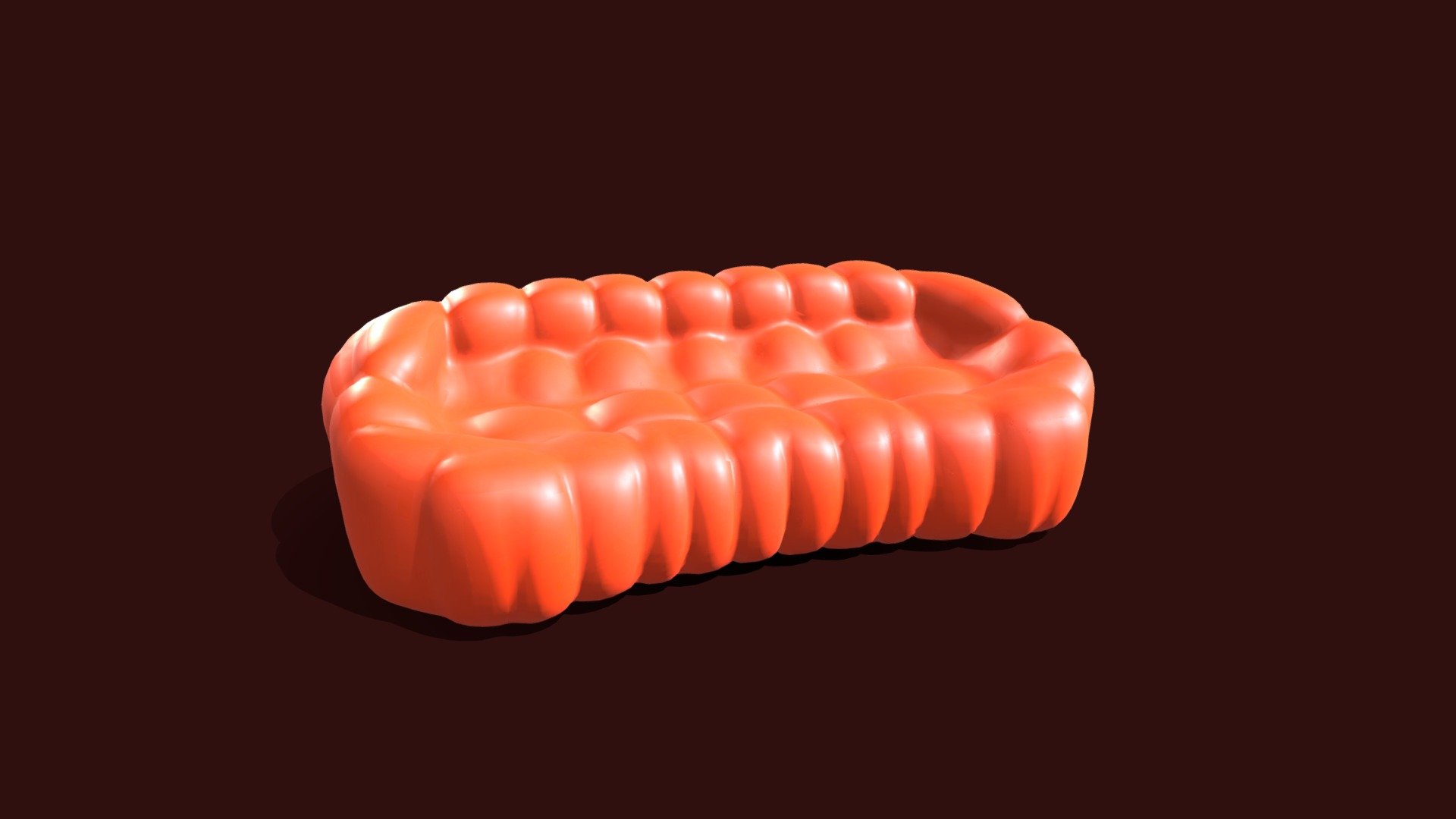 Bubble-shaped modern sofa - Buy Royalty Free 3D model by Hanken 3D ...