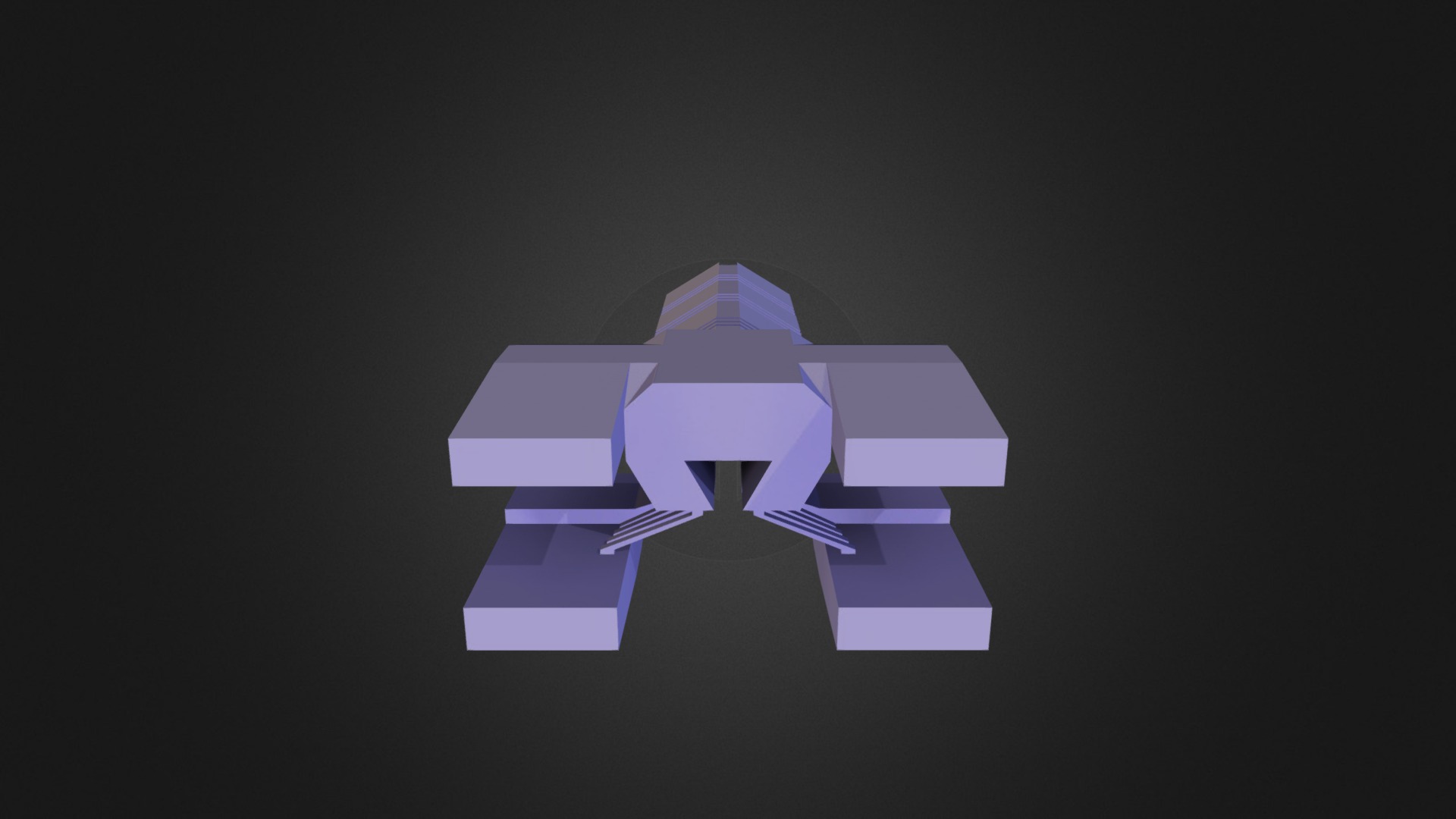 Low Poly Star Carrier 2nd Draft - 3D model by russell689 [a3dc91e ...