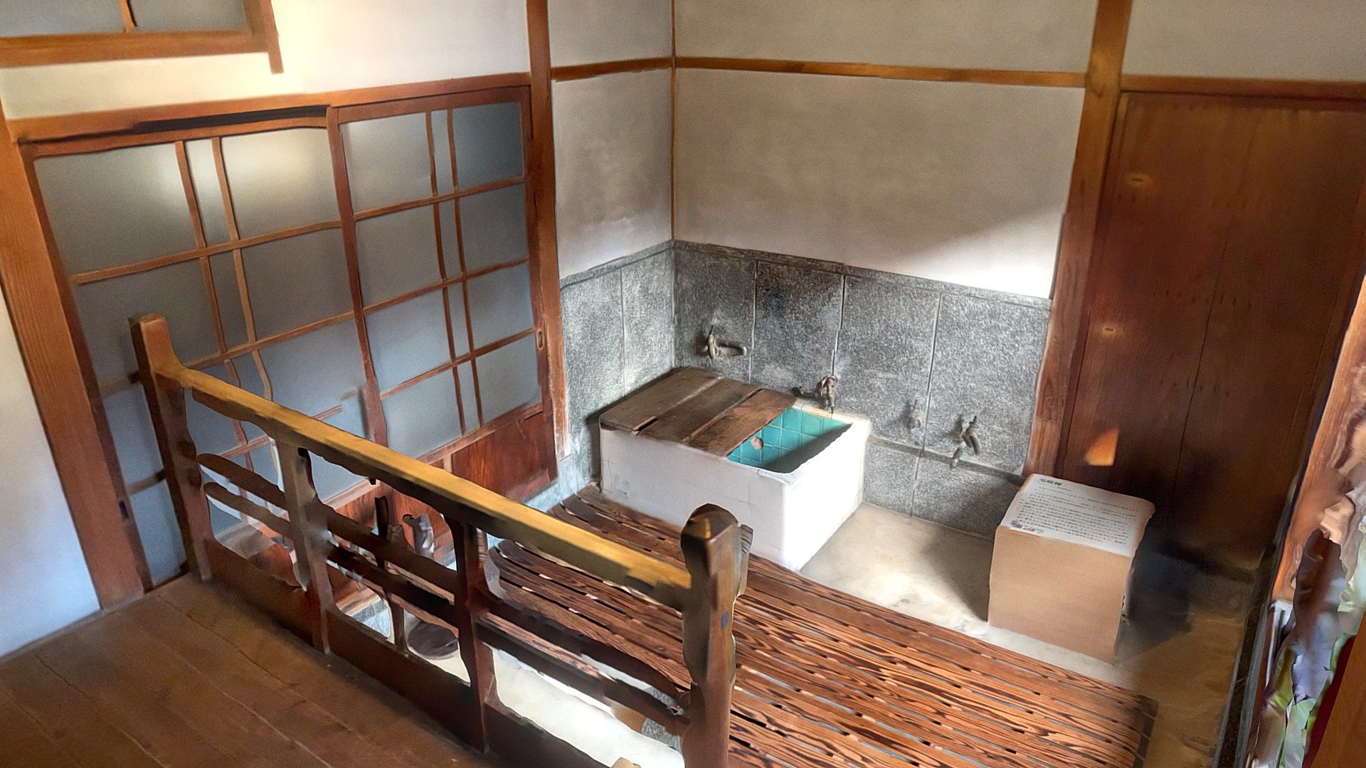 The bathhouse of a duke's mansion in Japan - Download Free 3D model by ...