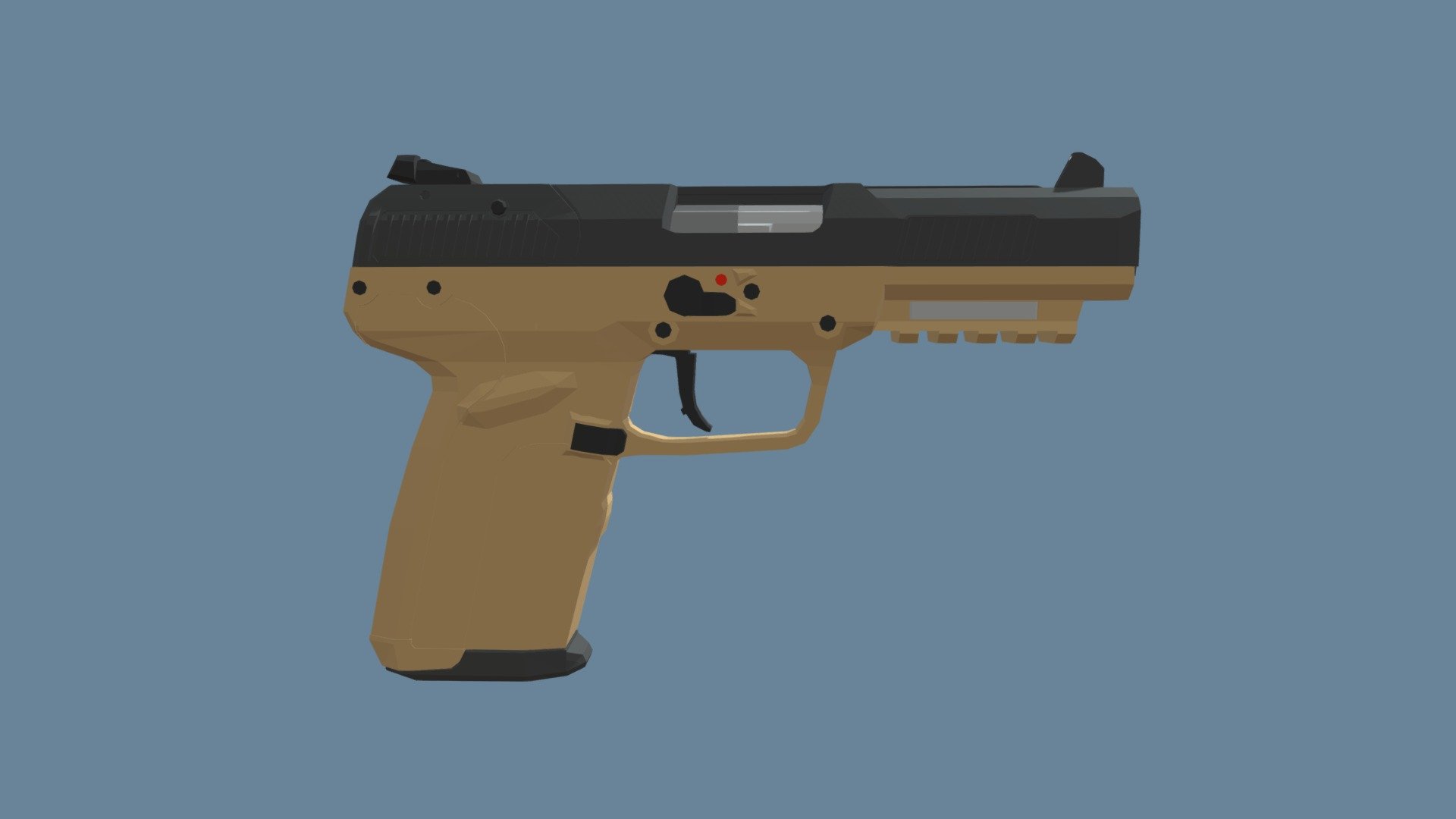 FN Five-seveN (Low-Poly) - Download Free 3D model by GoldbergR [a3e0074 ...