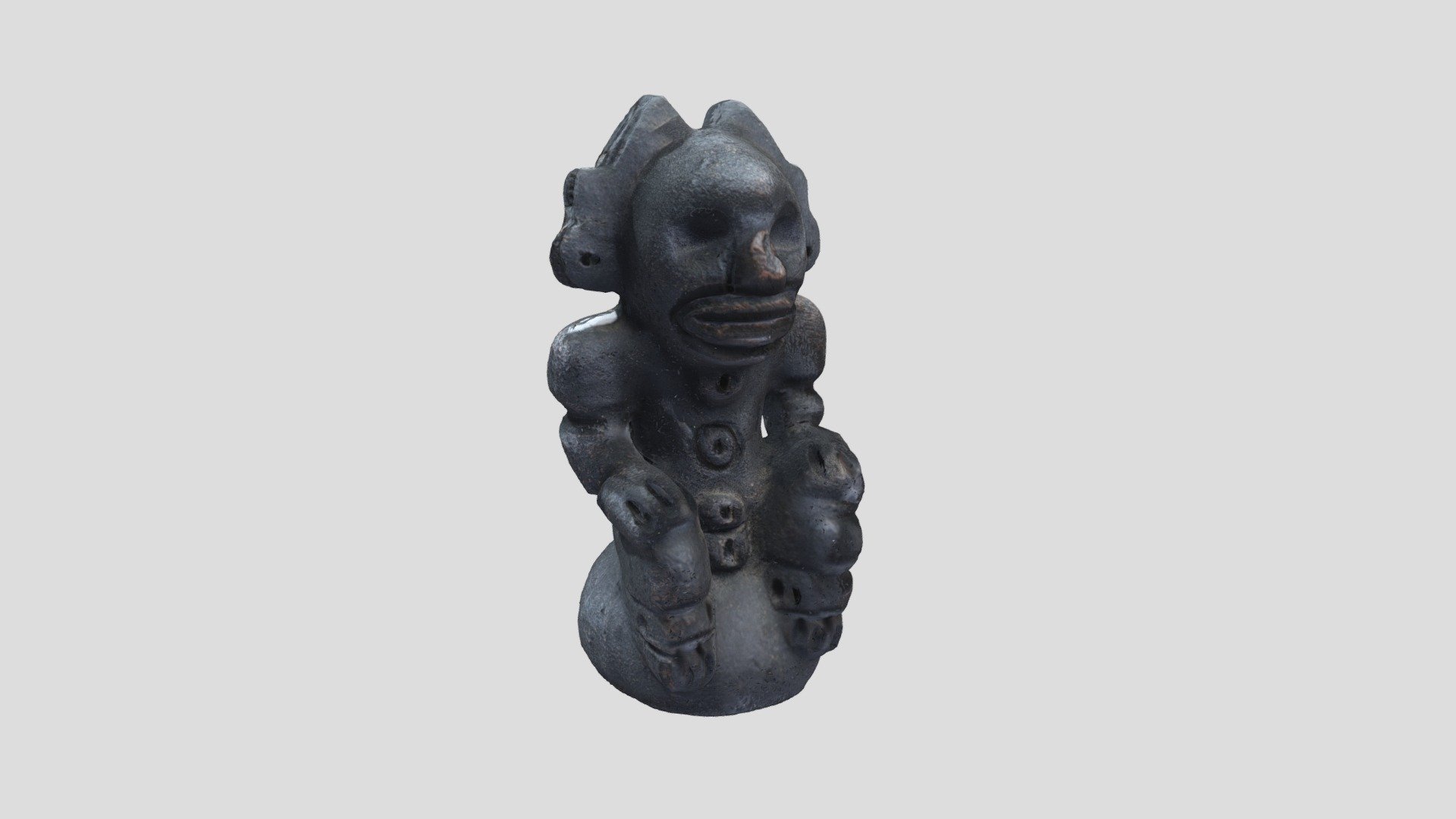 Réplica taína, Cemí Boinayel (ET-AN-1425) - 3D model by centroleon ...