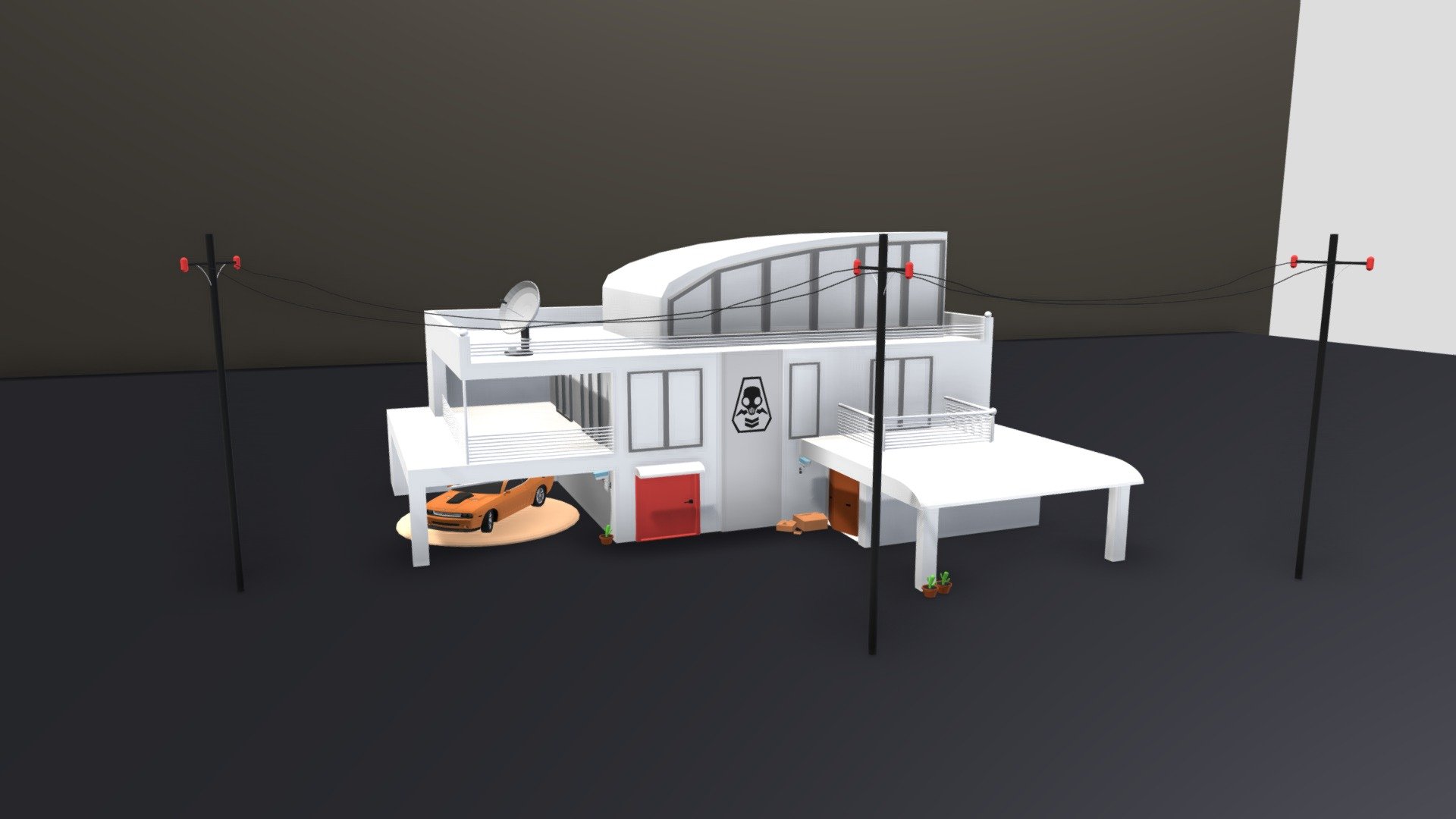 Shadow Building .. - Download Free 3D model by Ghost (@thenoooob12 ...