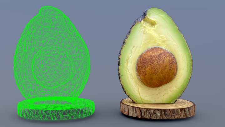 Avocados 3D models - Sketchfab