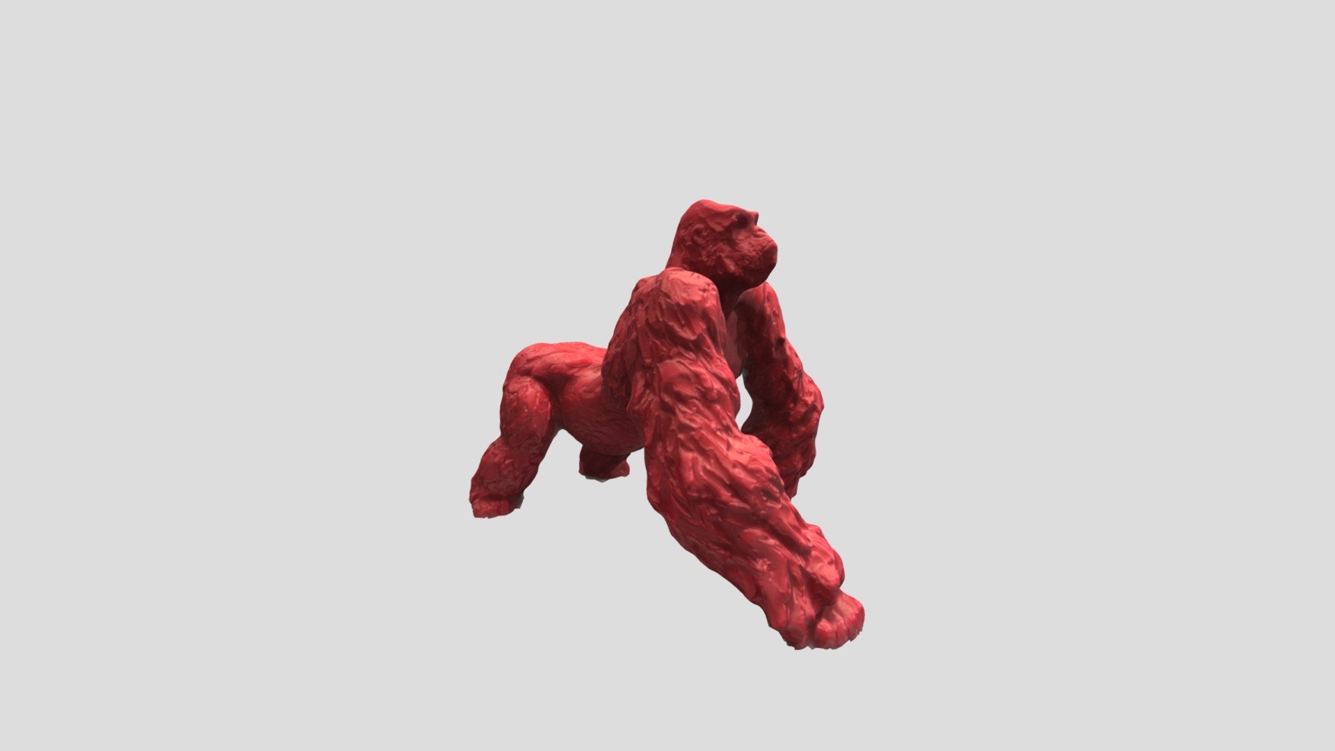 Red Kong Audiard - Download Free 3D model by Thibaultprst [a3e6dbf ...