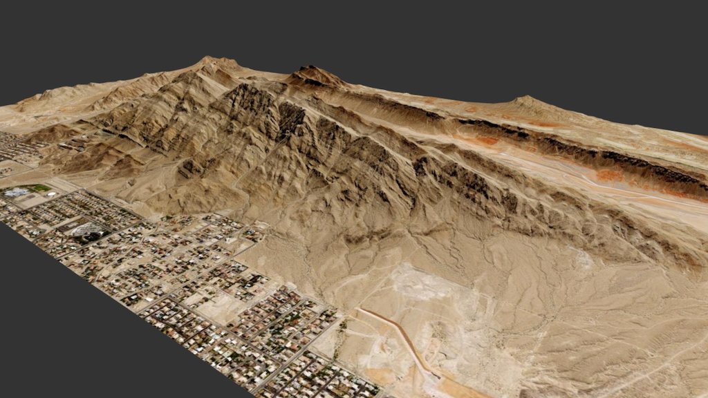 Frenchman Mountain, NV - Download Free 3D model by Jonathan Chipman ...