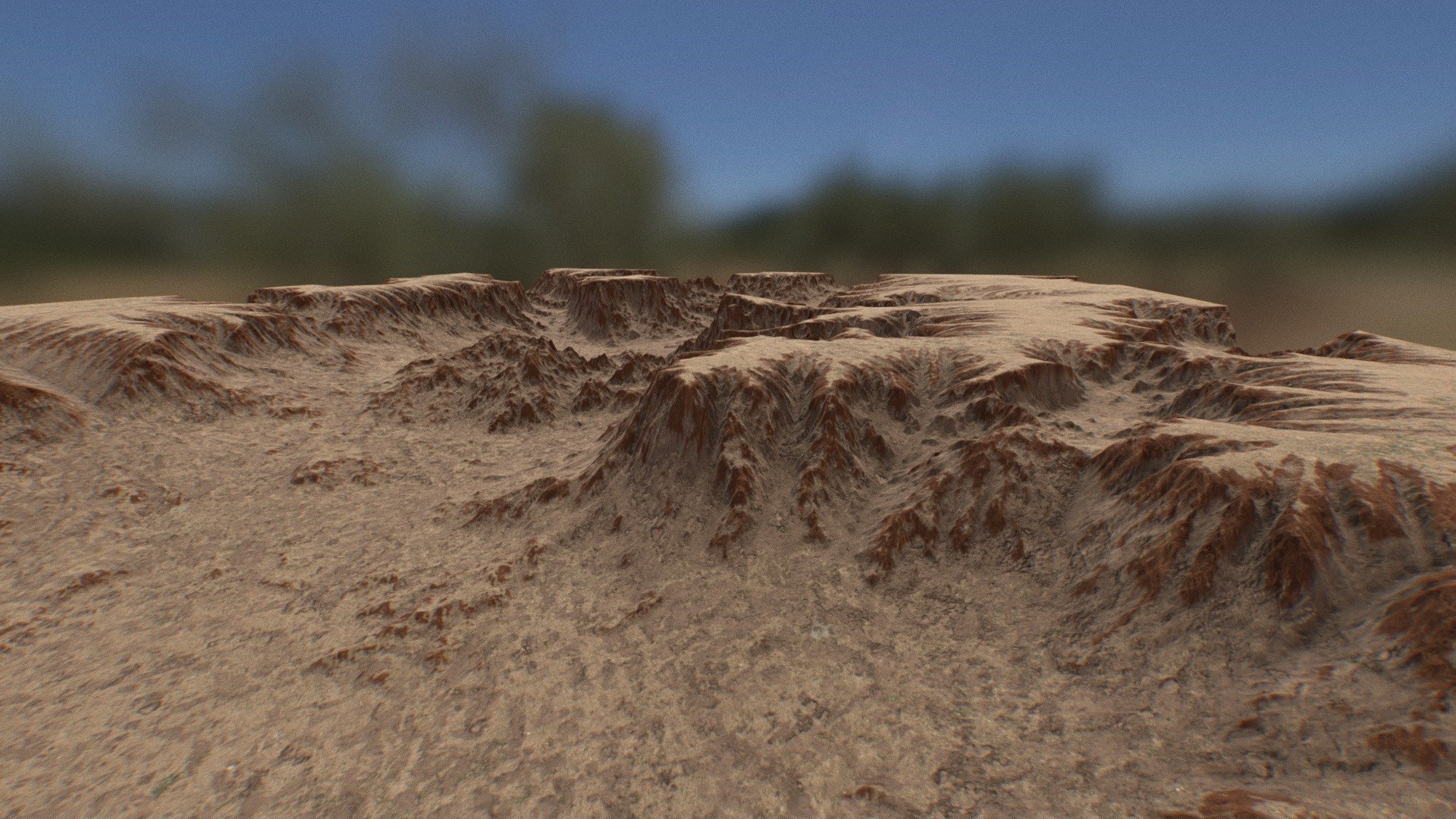 Rocky Terrain 4k Landscape - 3D model by Astronaut (@Astronaut3d ...