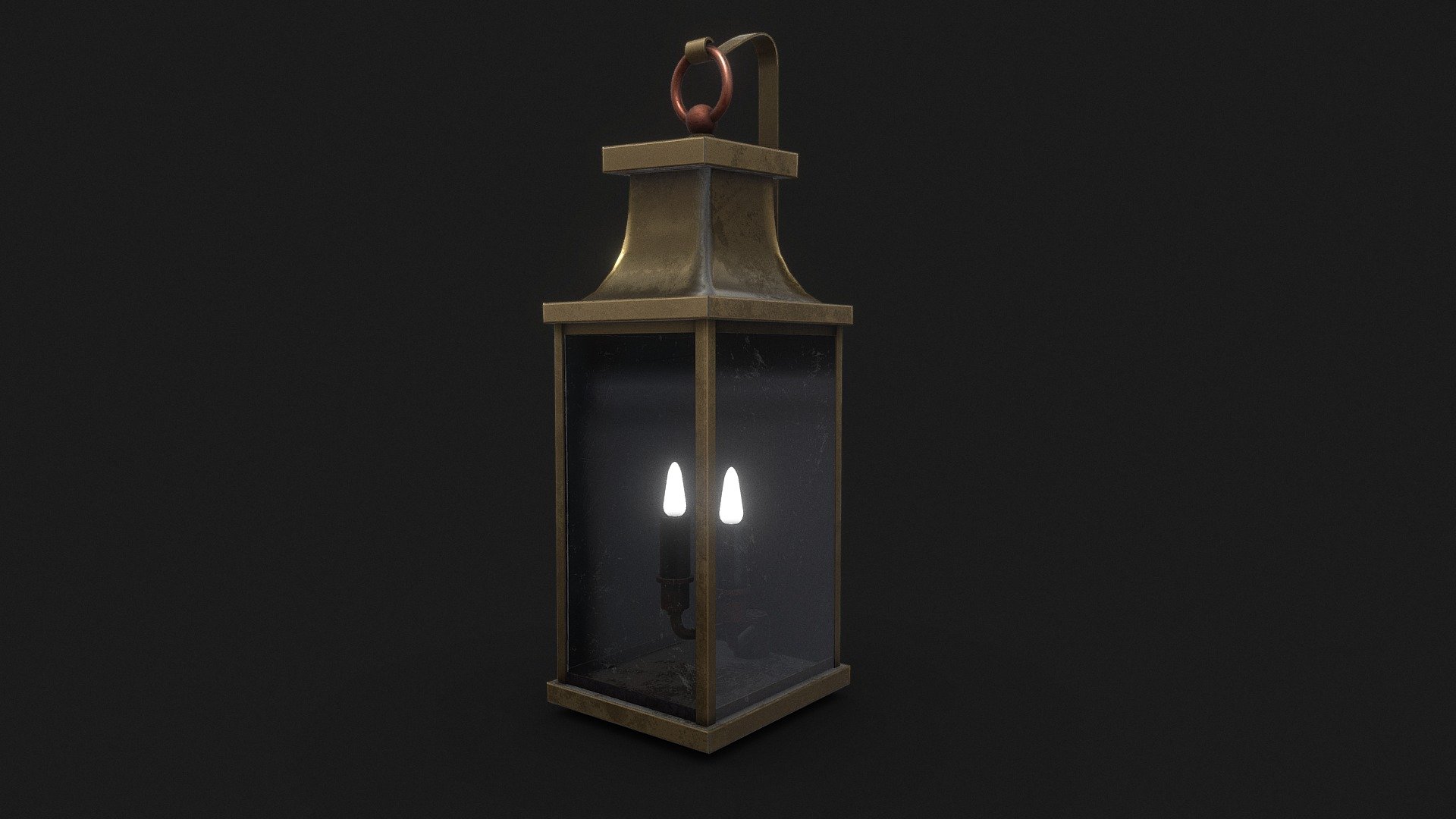 Vintage fantasy lantern - 3D model by Dennis (@mdk2040) [a3ea6ec ...