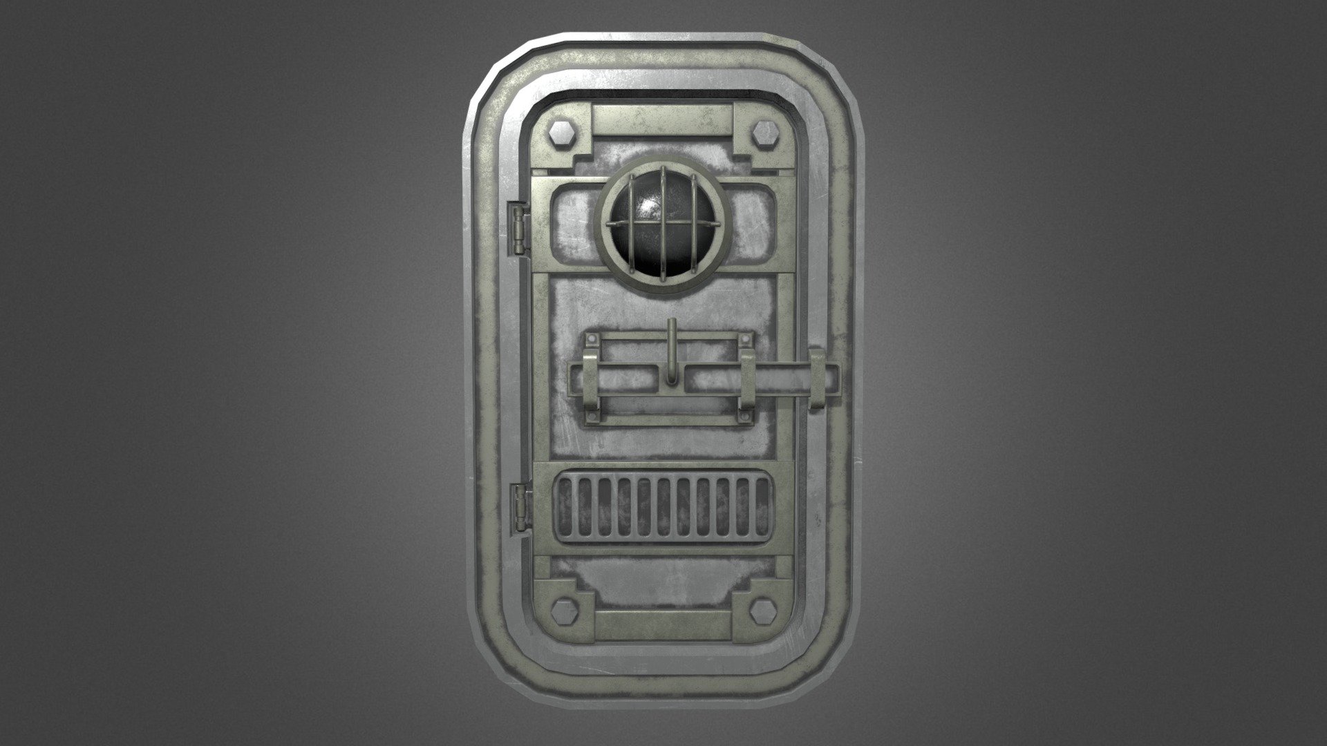 Heavy Metal Door / Submarine Door - Download Free 3D model by ...
