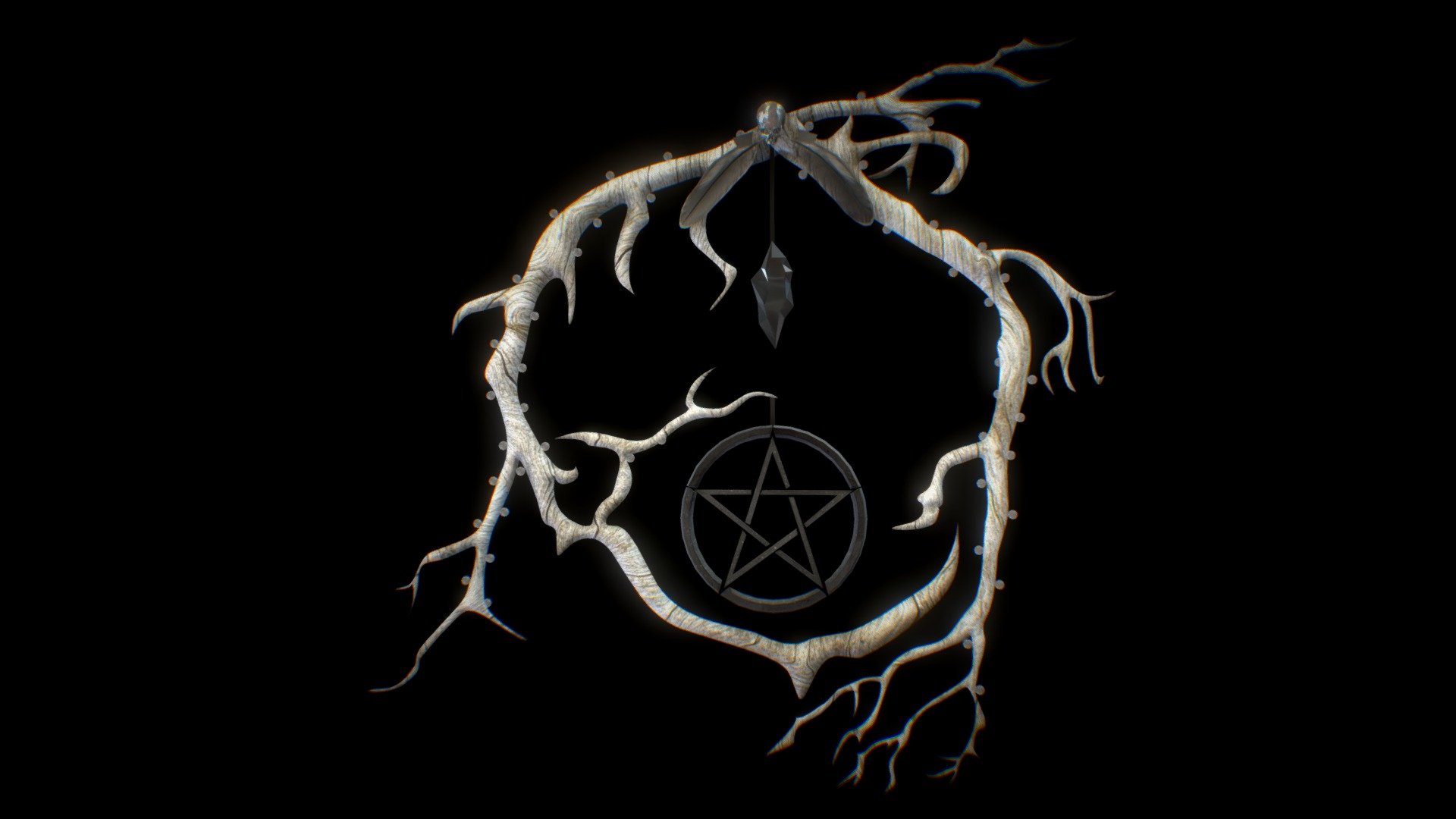 Pagan Wreath - Buy Royalty Free 3D model by USERVIBE ...