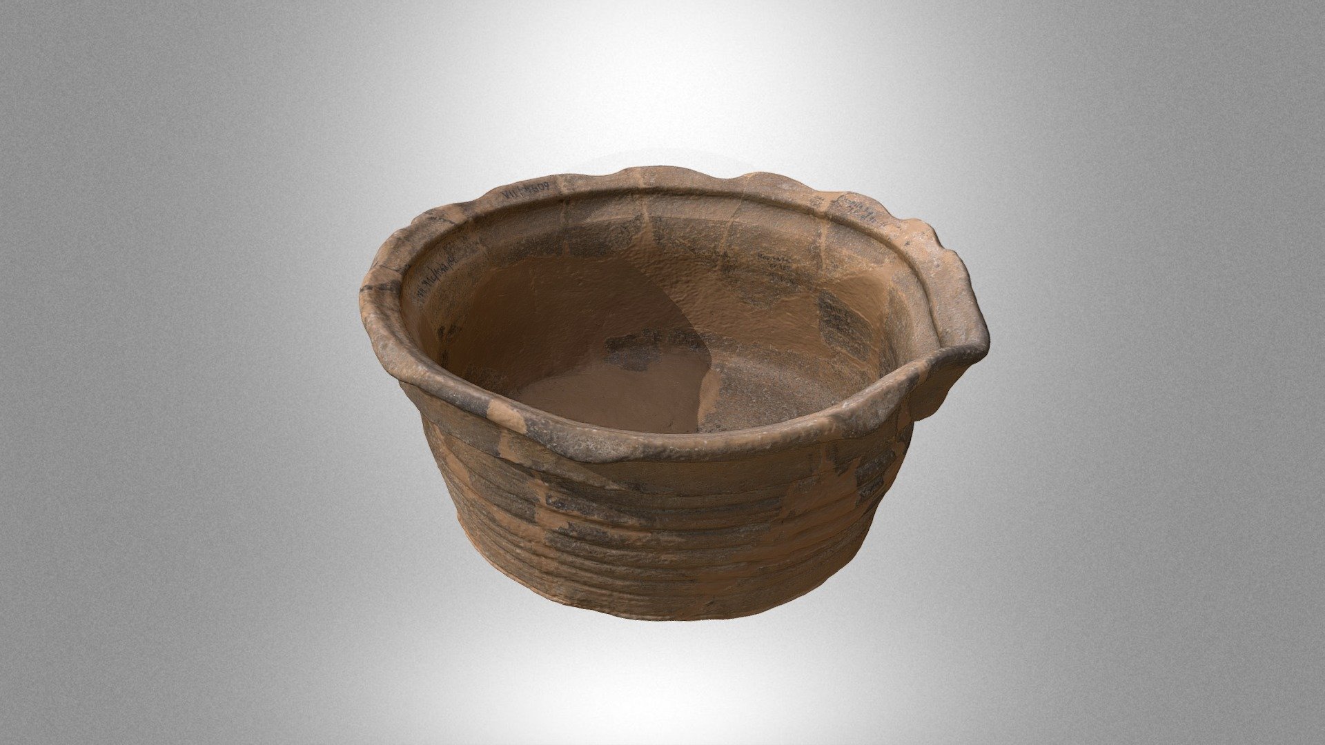 Clay bowl - Download Free 3D model by Virtual Museums of Małopolska ...