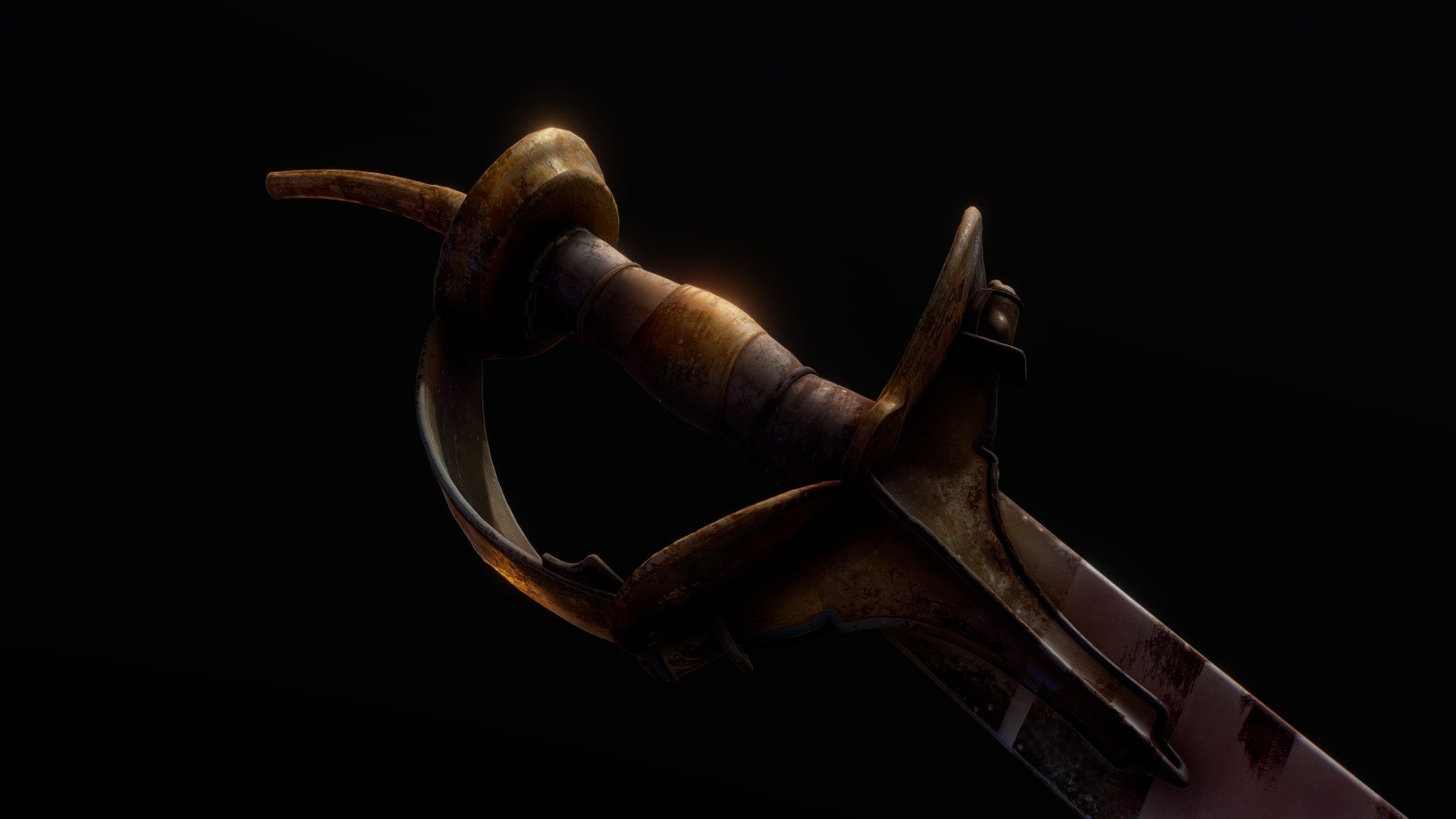Khanda. Sword India, 1800's - Download Free 3D model by re1monsen ...