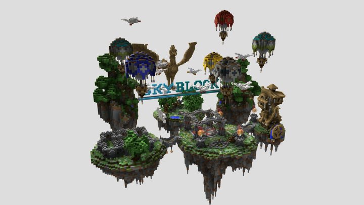 Skyblock 3D models - Sketchfab