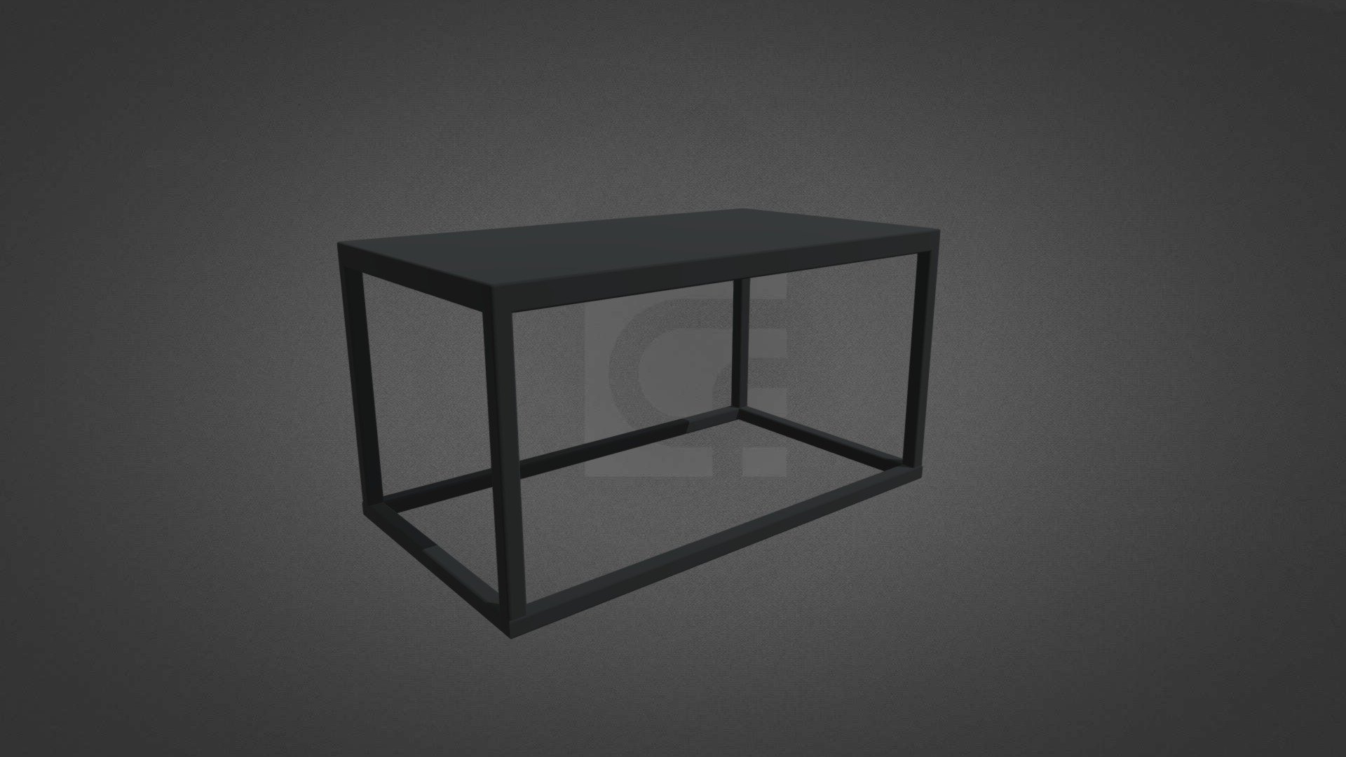 Box Coffee Rectangle Table - 3D model by conceptfurniture [a3f107e ...