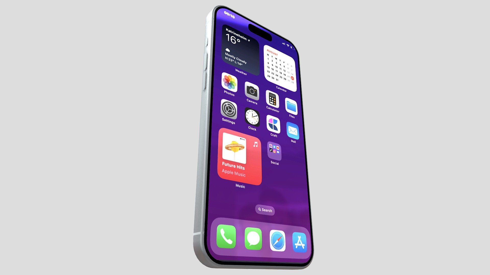 aiPhone 15 Pro - Low Poly smartphone - Download Free 3D model by ...