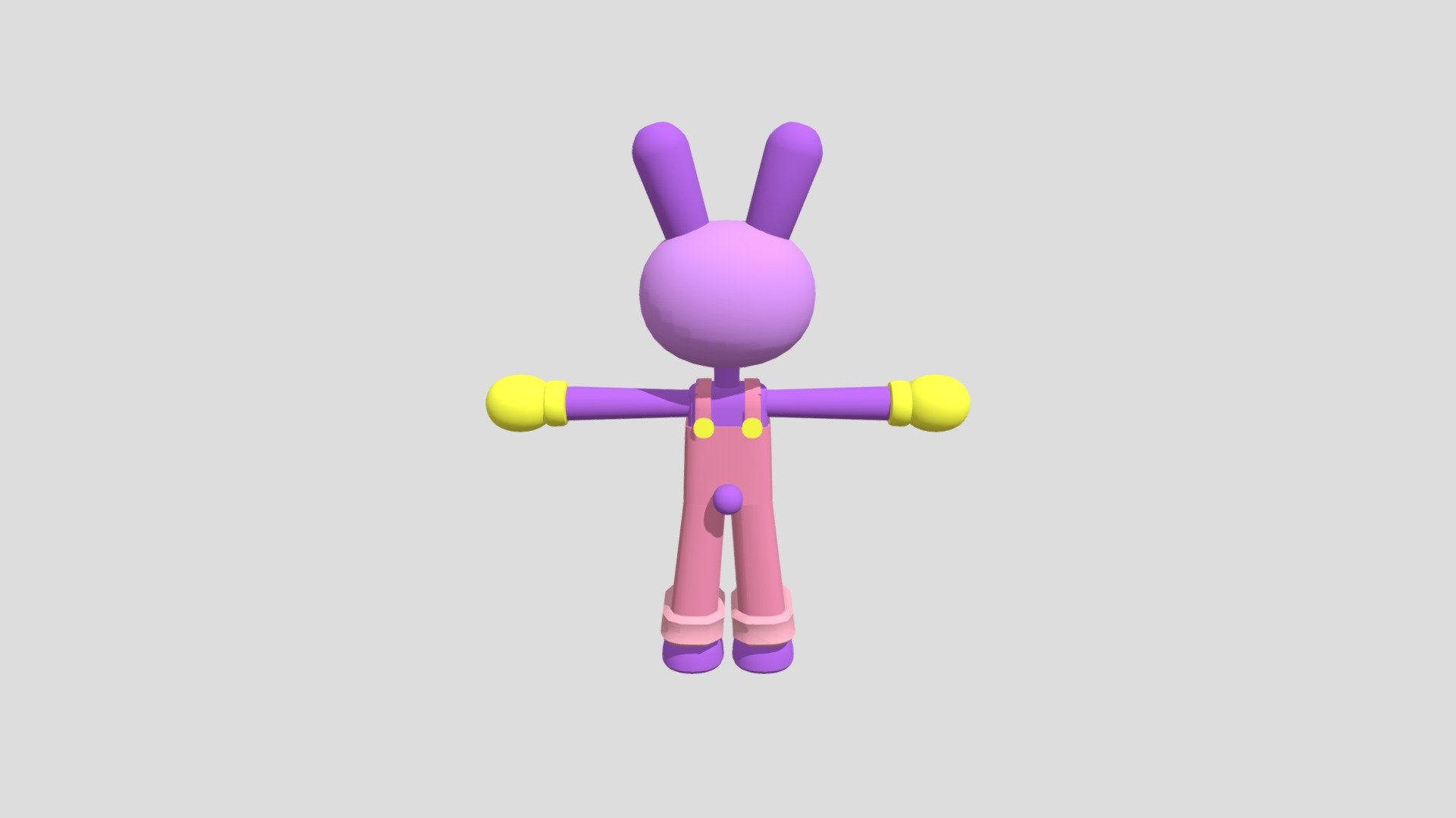 tadc Jax chibi character model - Download Free 3D model by Alisons04 ...