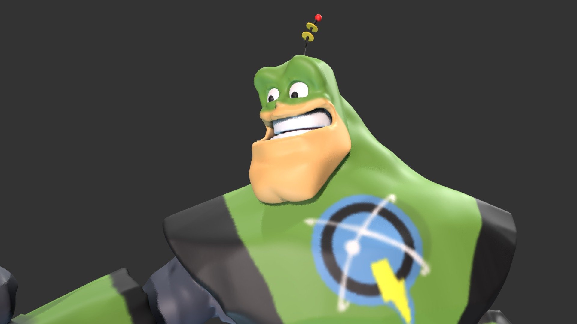 Captain Quark - 3D model by Morganicism [a3f1f50] - Sketchfab