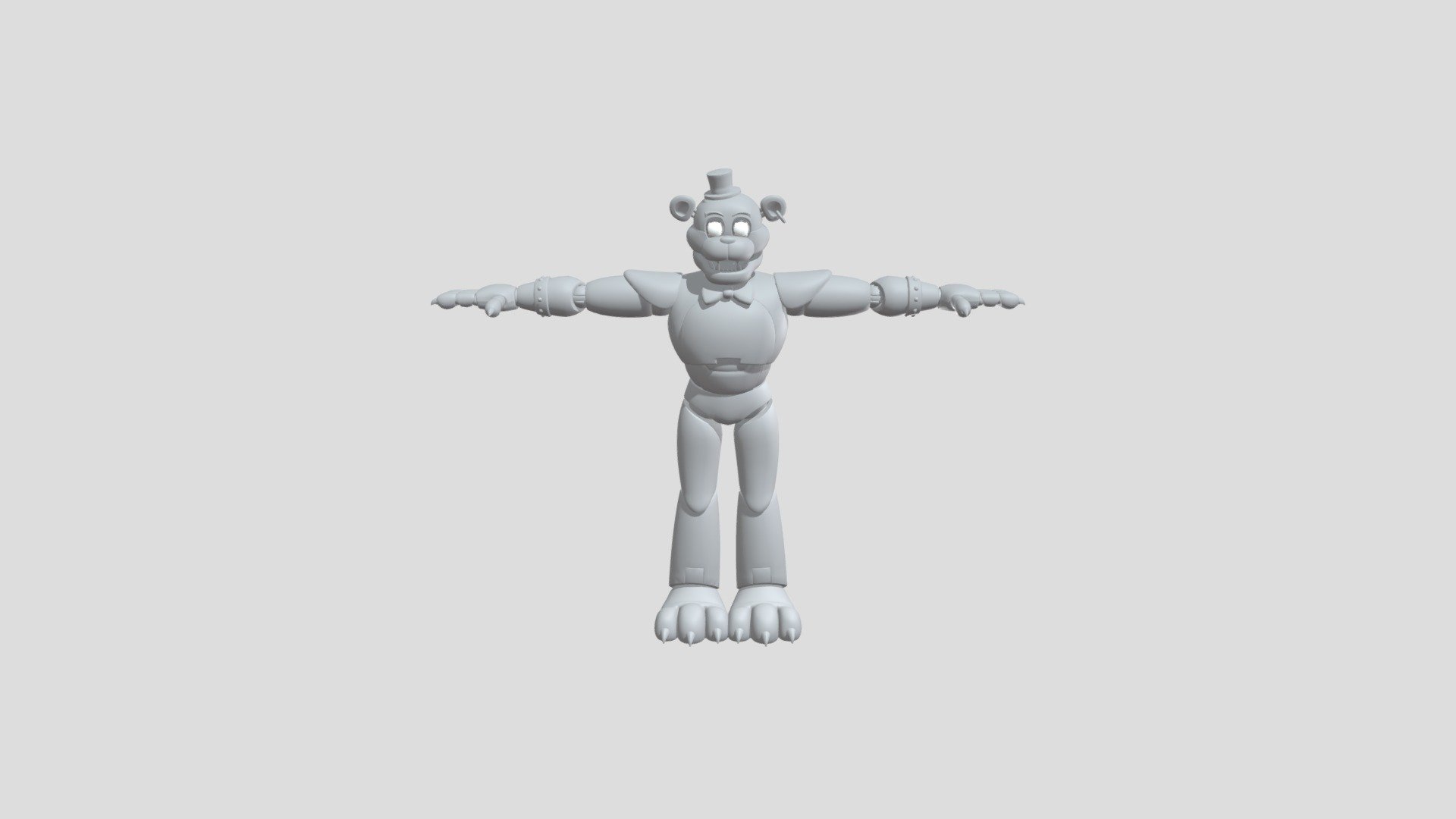 Glamrock Freddy - 3D model by UltraModels [a3f247c] - Sketchfab