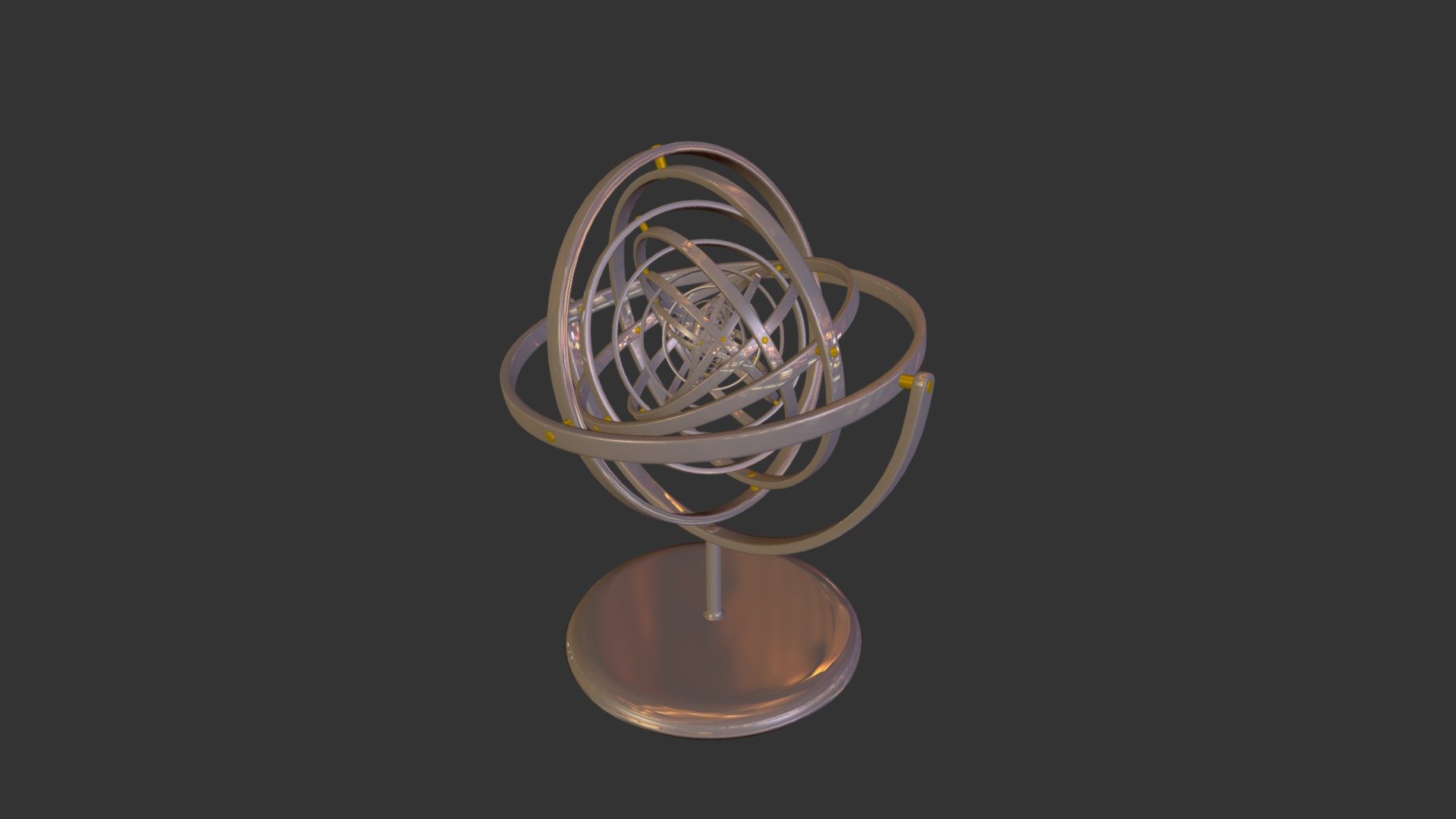 Recursive Gimbal - 3D model by barracuda [a3f3cdb] - Sketchfab