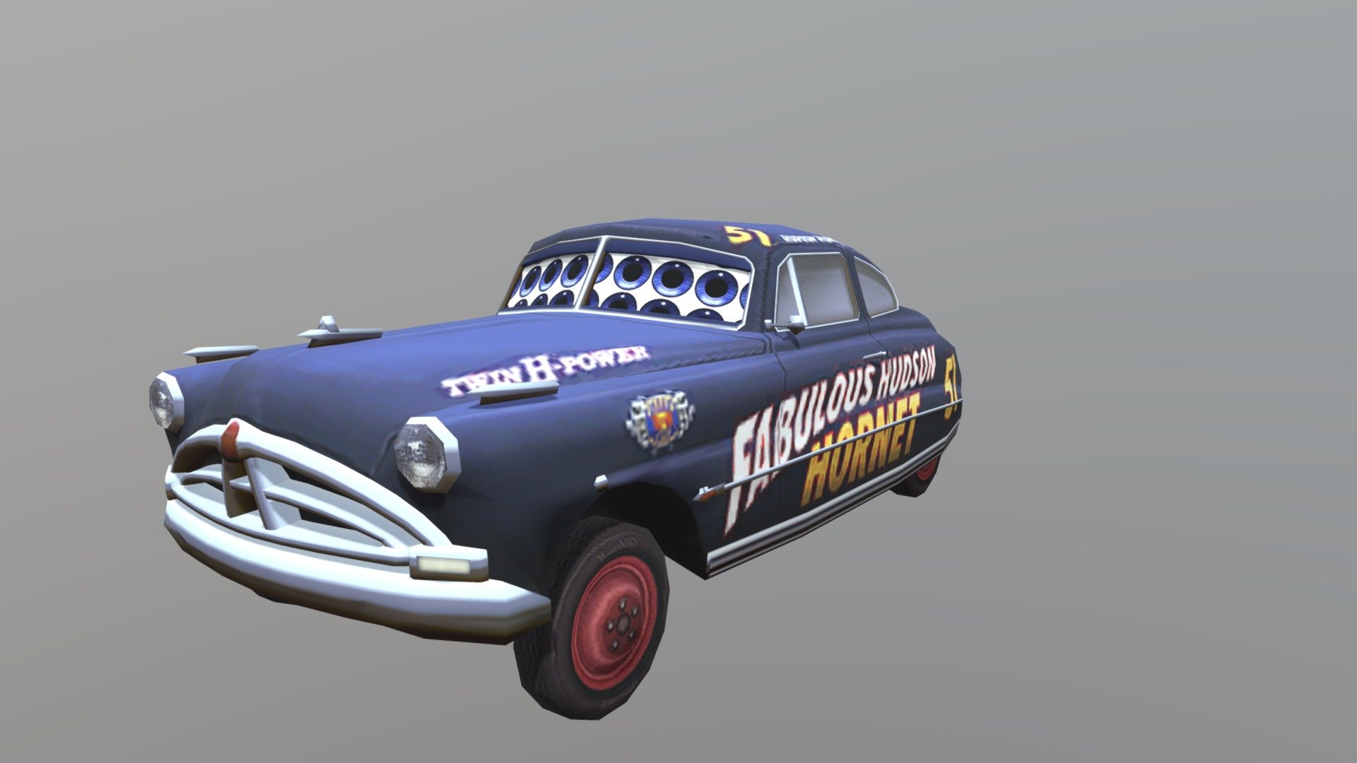 Doc Hudson - Download Free 3D model by crashteam41 [a3f4cb7] - Sketchfab
