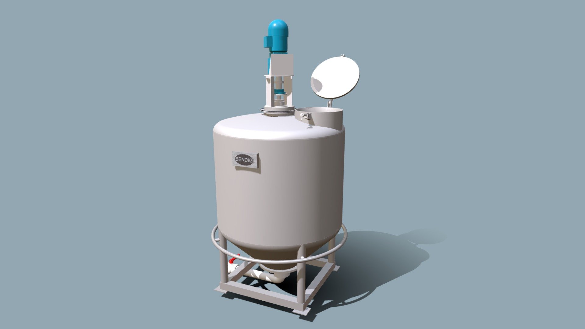 Bendig Fermenter - 3D model by dan96741 [a3f50db] - Sketchfab