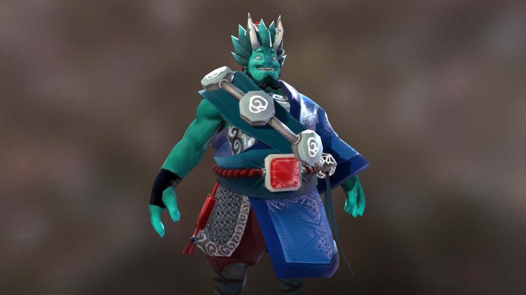 Storm Deity - 3D model by laytzehpin [a3f582d] - Sketchfab