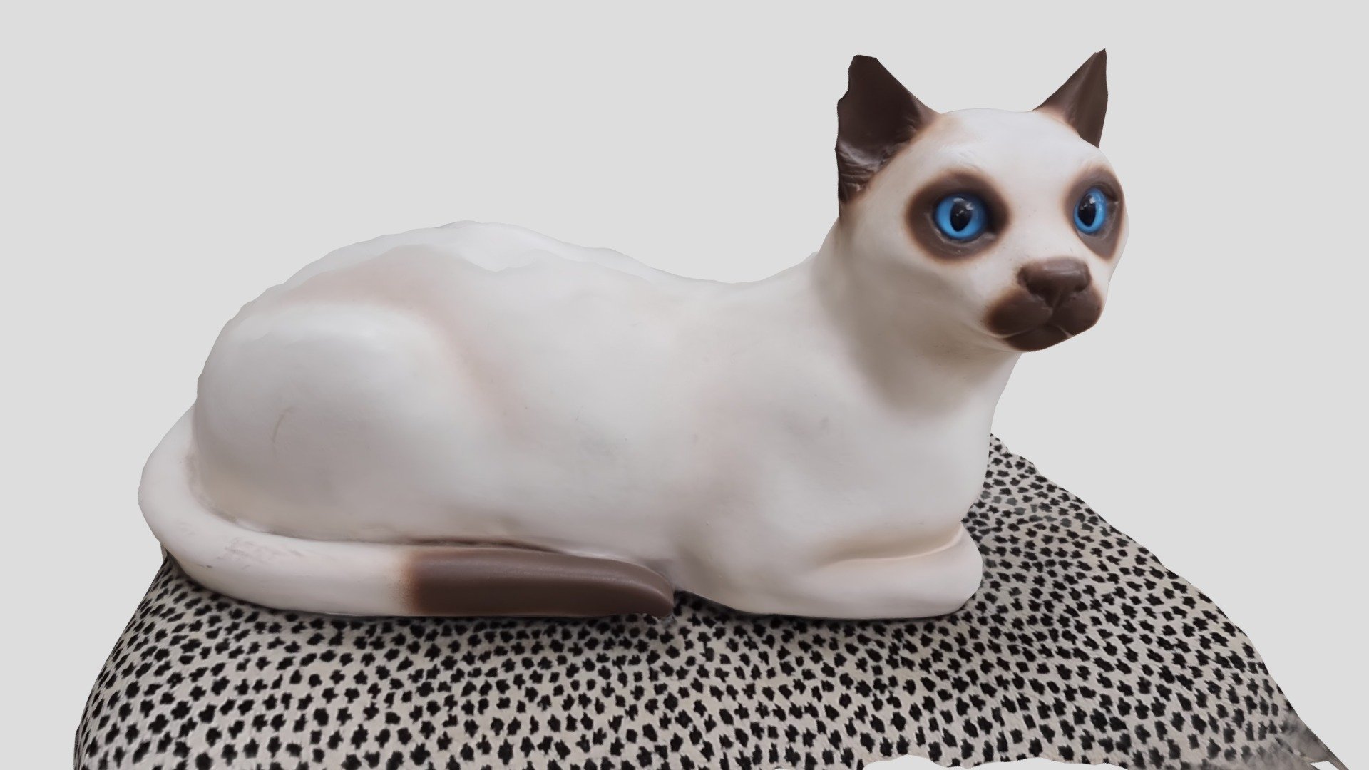 Siamese Cat Figurine - Download Free 3D model by Fyrokid [a3f78c4 ...