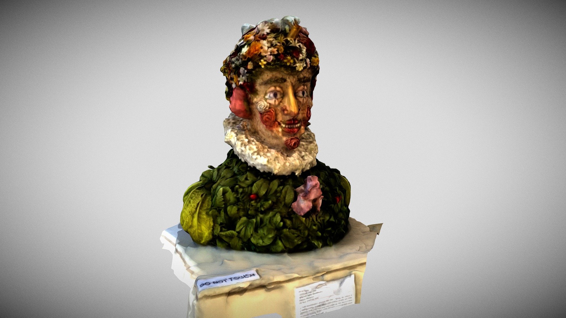 Flower Bust - 3D model by klrxyz [a3f7faf] - Sketchfab
