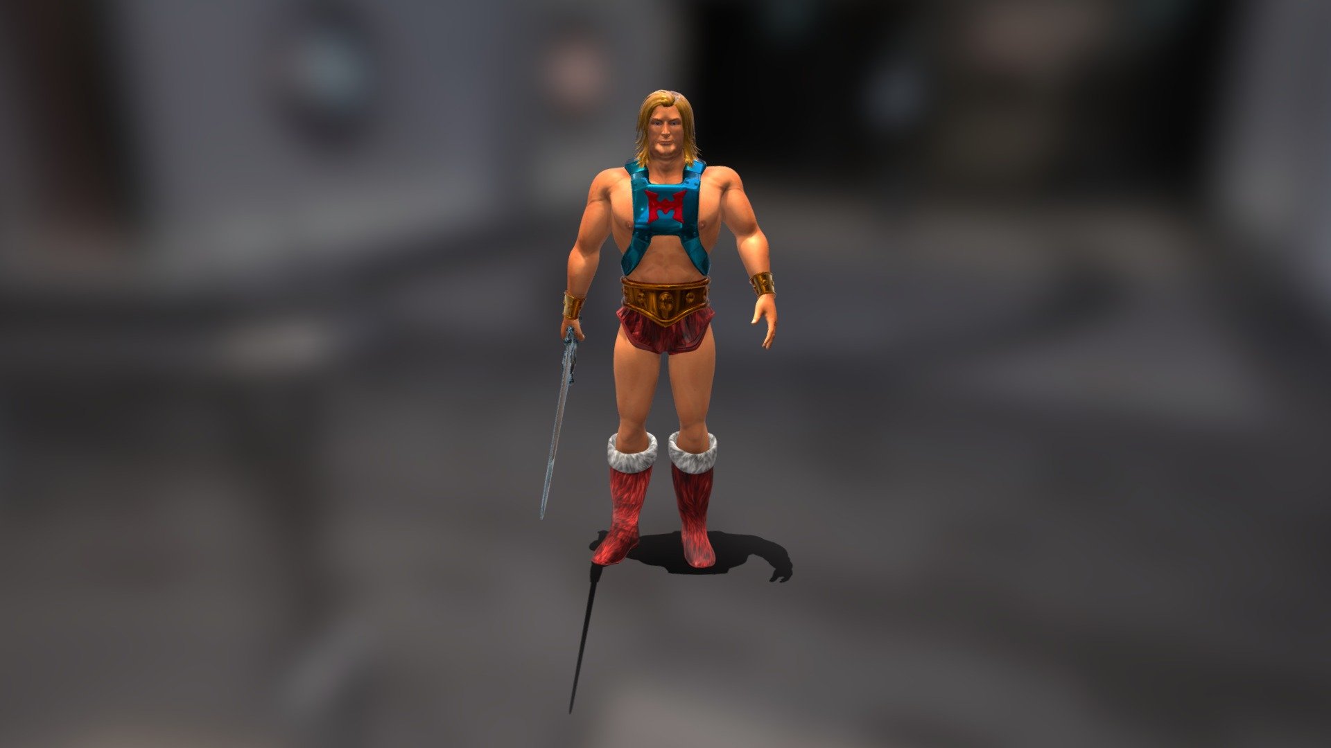 He-Man - 3D model by mauricioaquino.sp [a3f82db] - Sketchfab