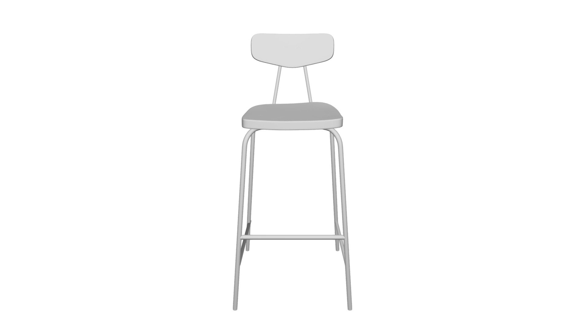 Bar stool Pavesino. DG-HOME - 3D model by dg-home.ru [a3fb28d] - Sketchfab