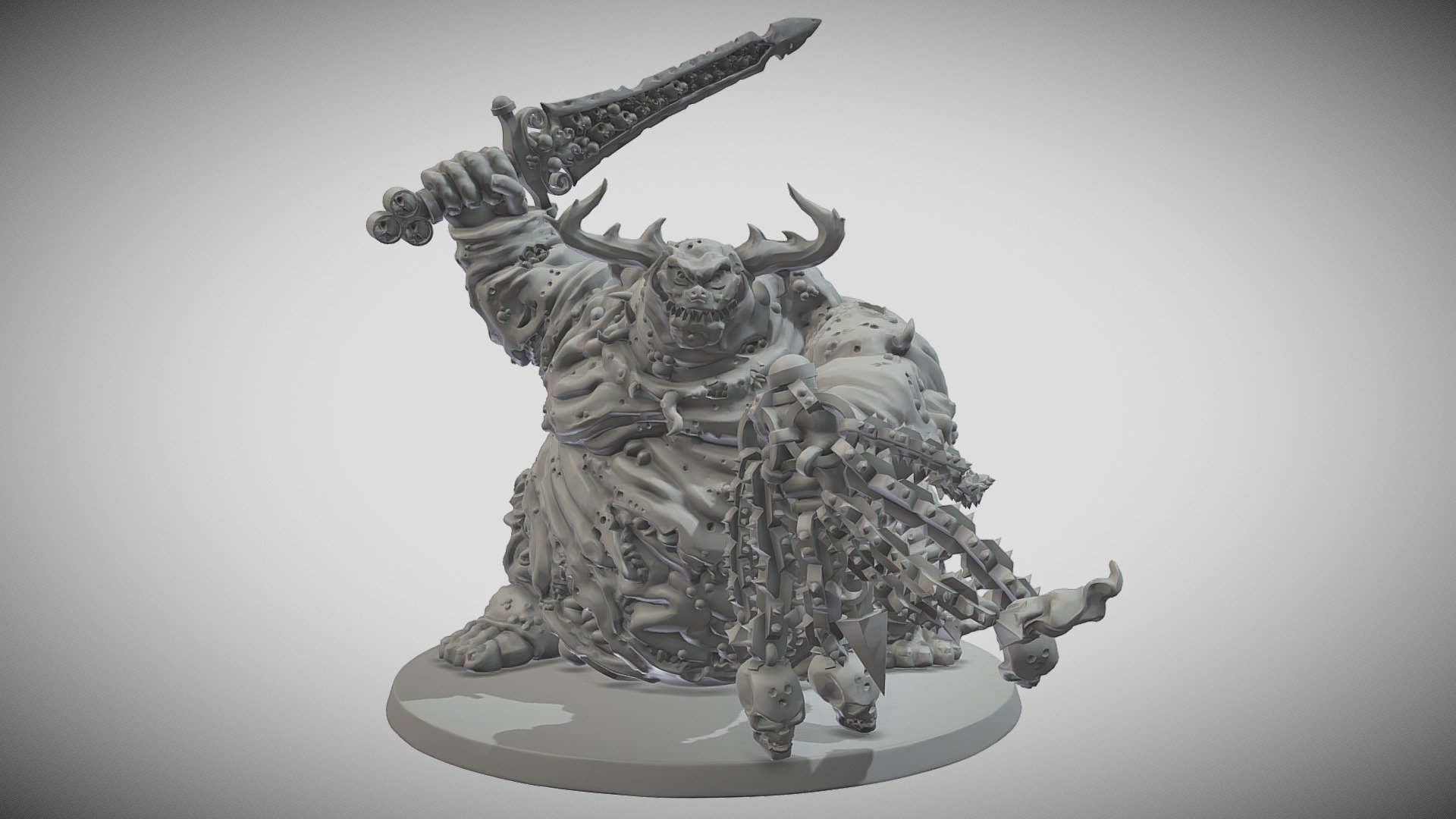 Great Unclean One - 3D model by Wade (@wade505) [a3fc418] - Sketchfab