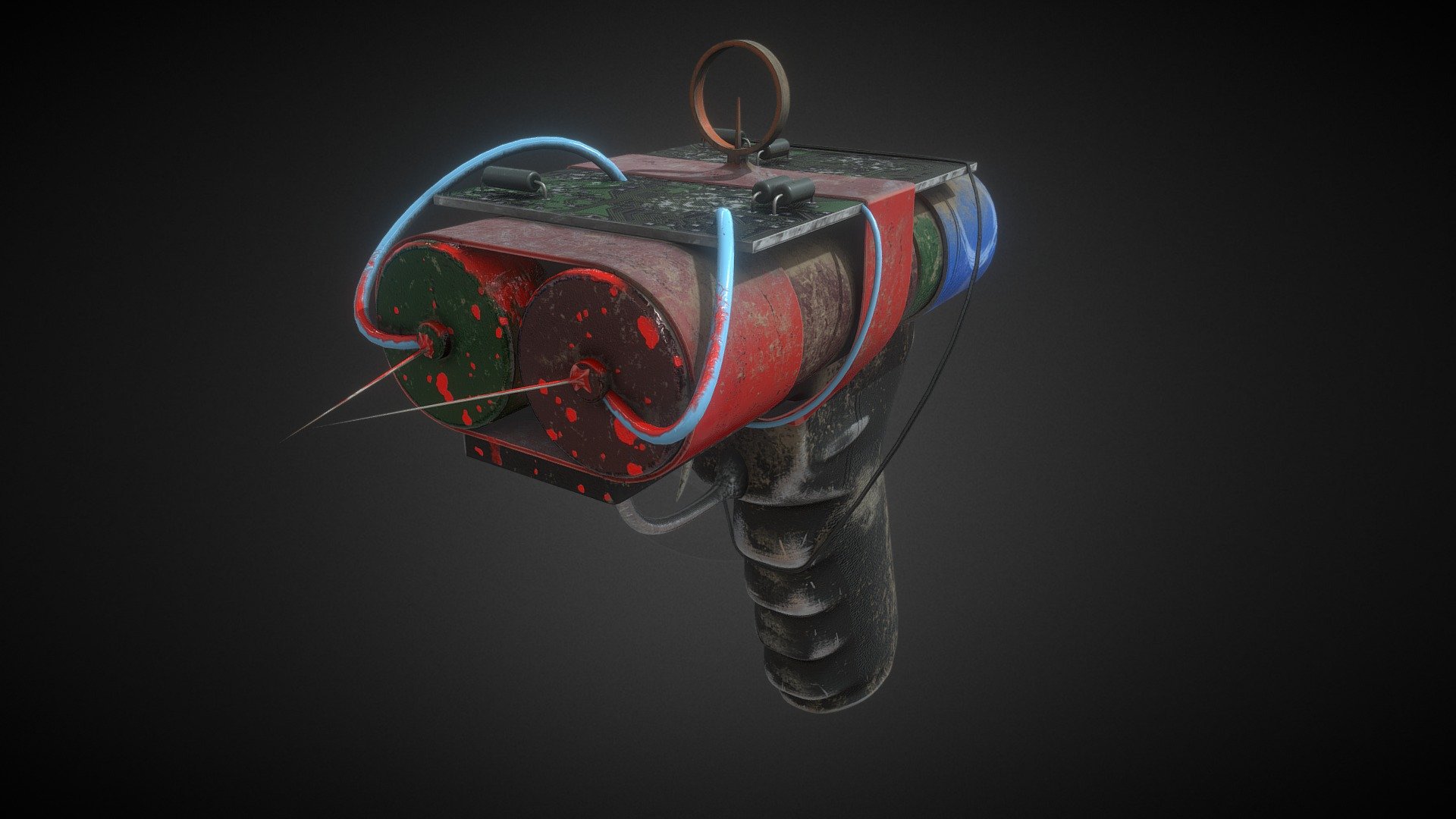 Rust Game Stun Gun - 3D model by Skabl (@skabl_yt) [a3fc838] - Sketchfab